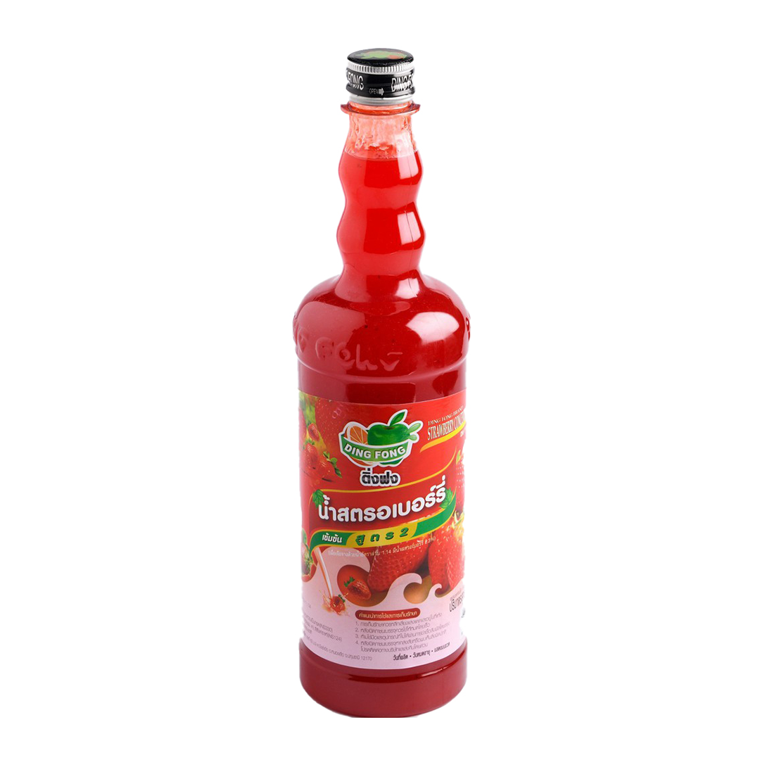 Syrup Ding Fong Dâu 750ml Giá Sỉ