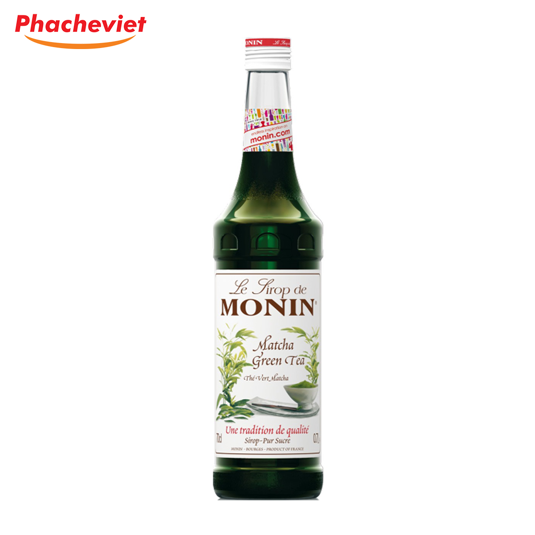 Syrup Monin Matcha Green Tea 700ml - Phacheviet.com