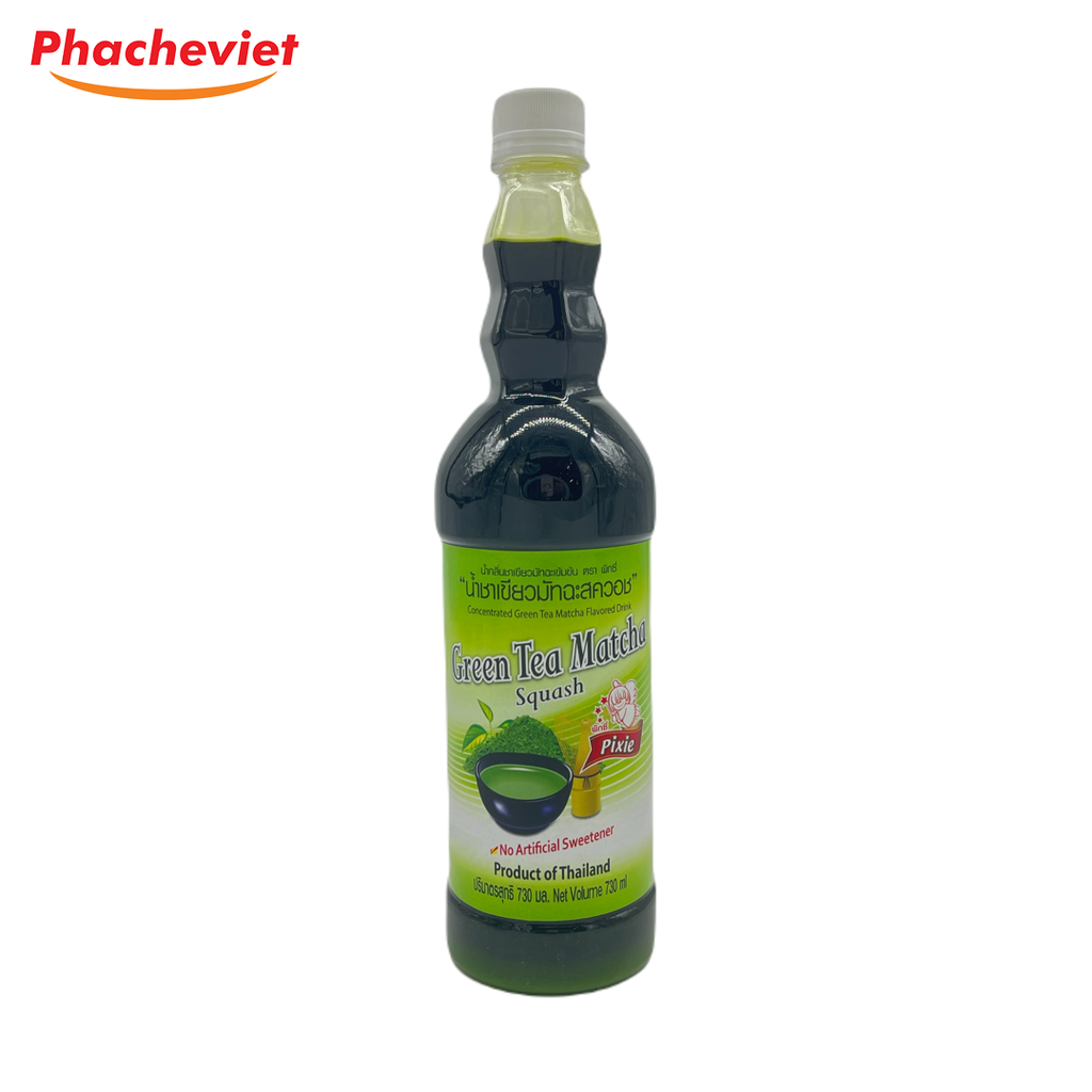 Syrup Pixie Trà Xanh Matcha 730ml - Phacheviet.com