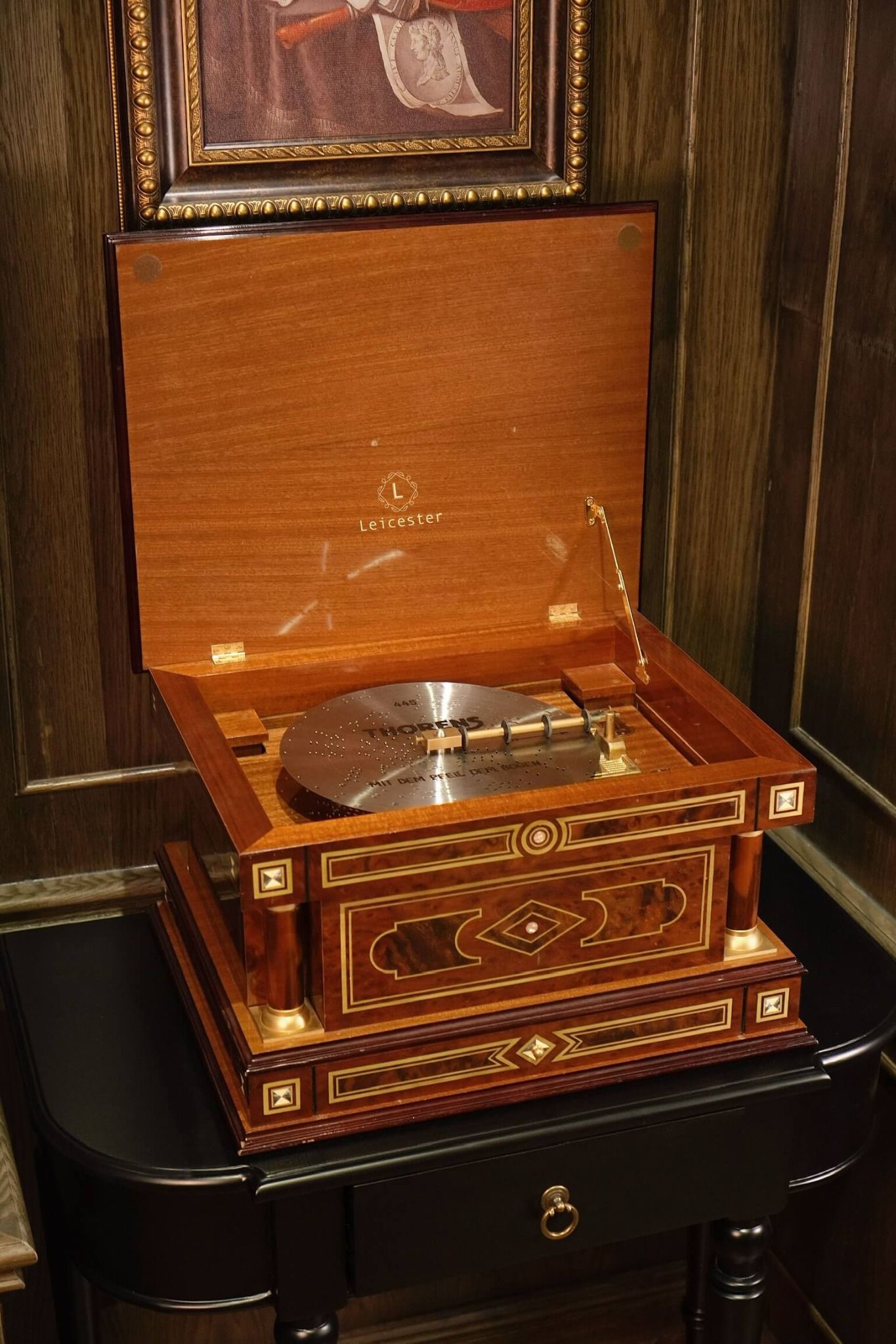 Reuge Music Box Disc – Leicester