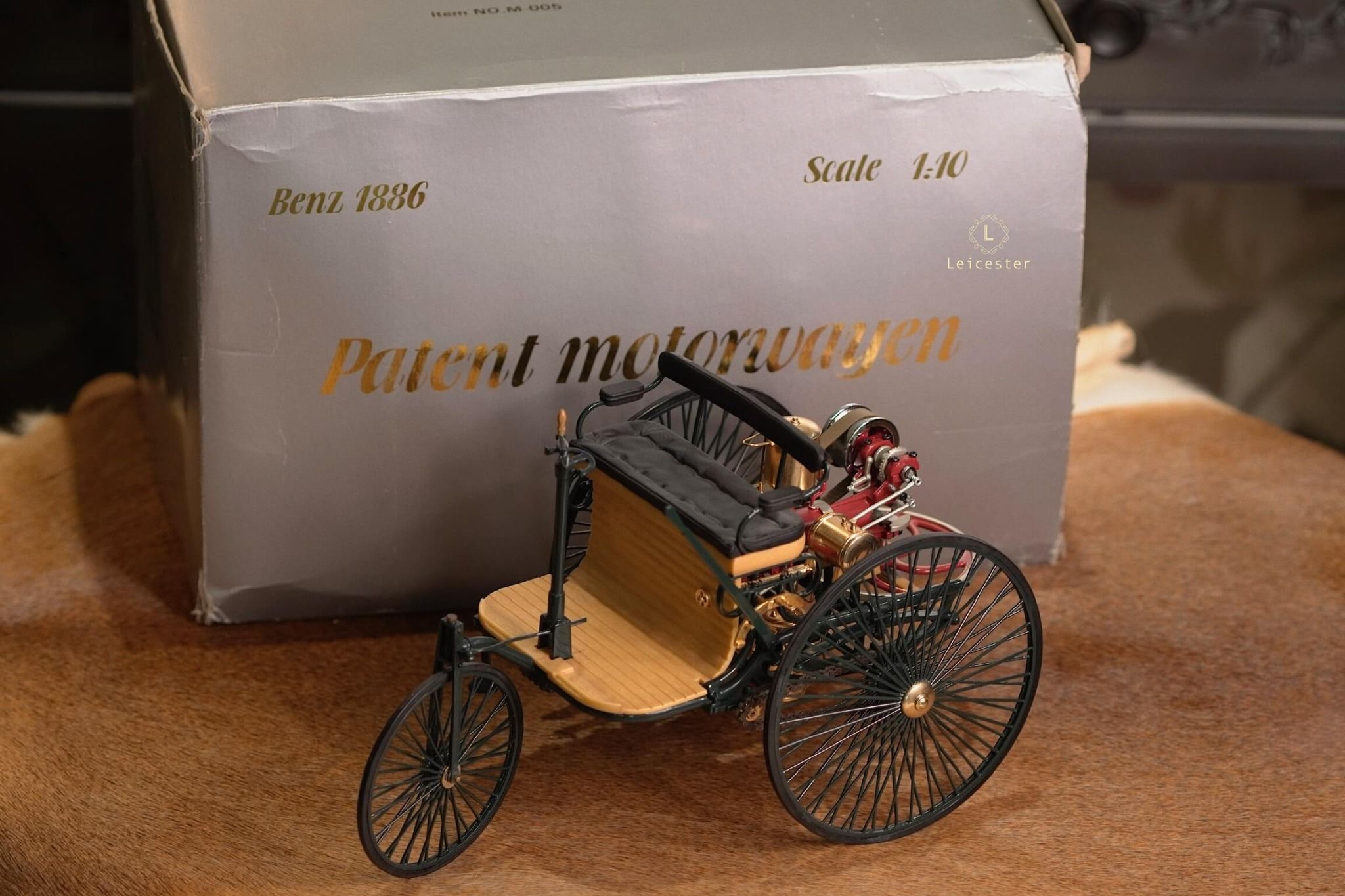 Benz Patent Motorwagen 1886 – Leicester