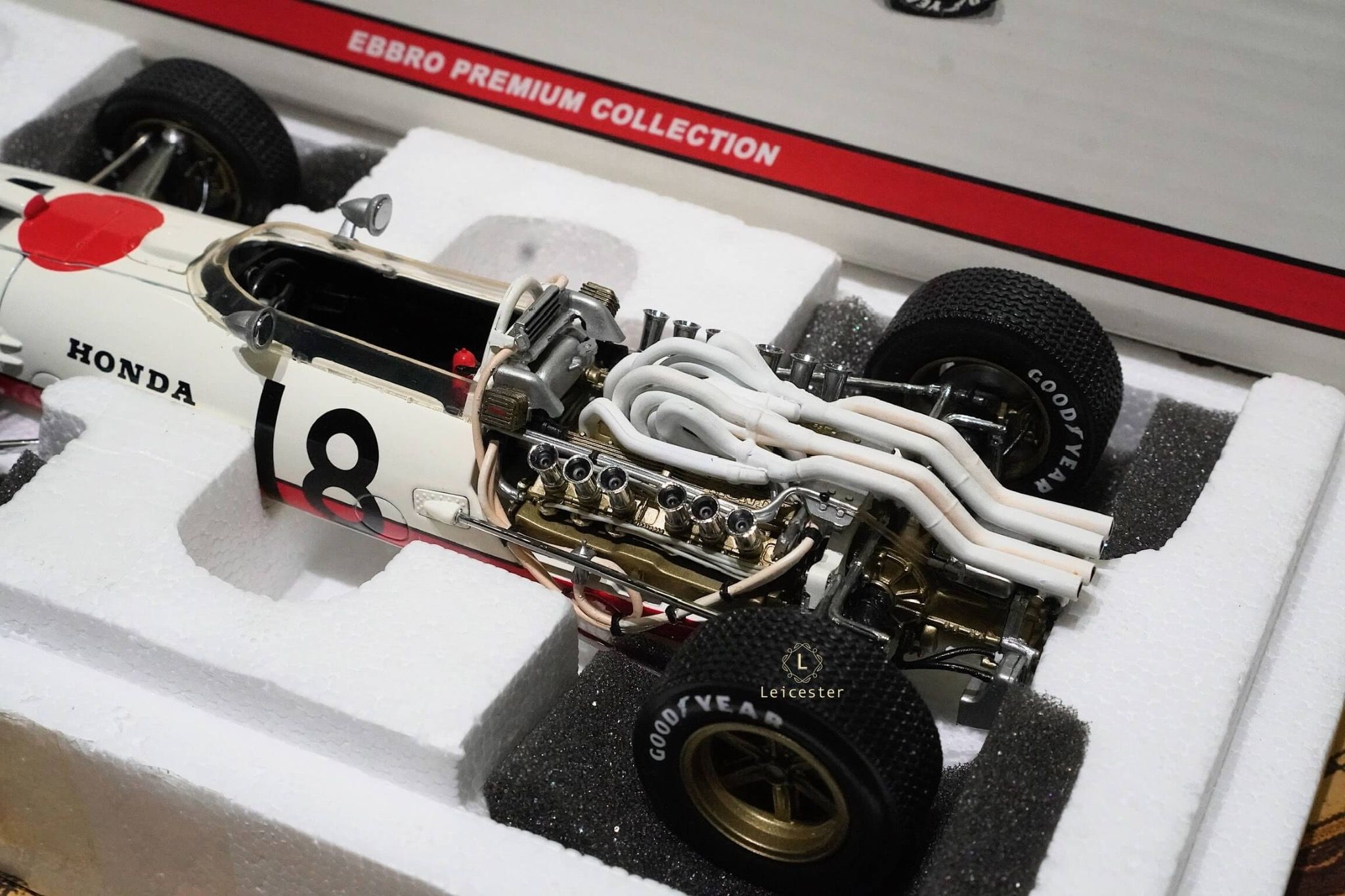 XE MÔ HÌNH TỈ LỆ 1:20 HONDA RA273 F1 1966 ITALIAN GRAND PRIX – Leicester