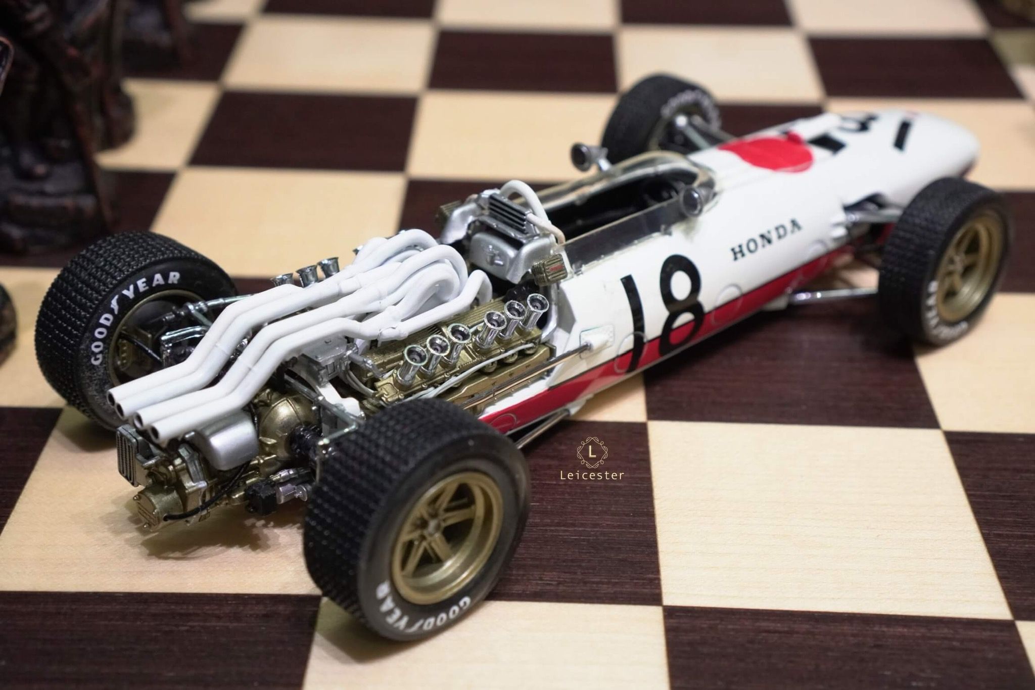 XE MÔ HÌNH TỈ LỆ 1:20 HONDA RA273 F1 1966 ITALIAN GRAND PRIX – Leicester