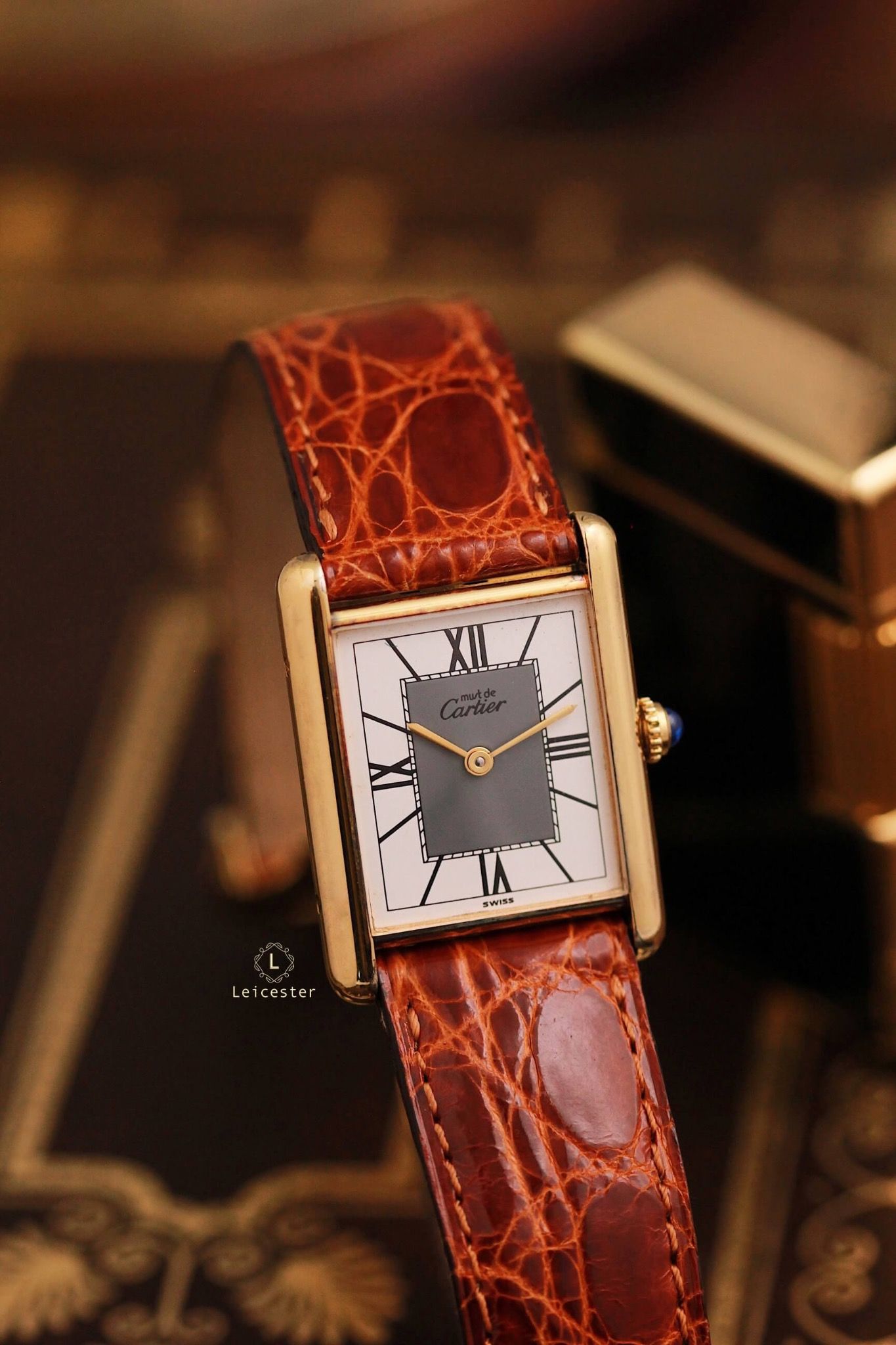 Must De Cartier tank ref 59005 – Leicester