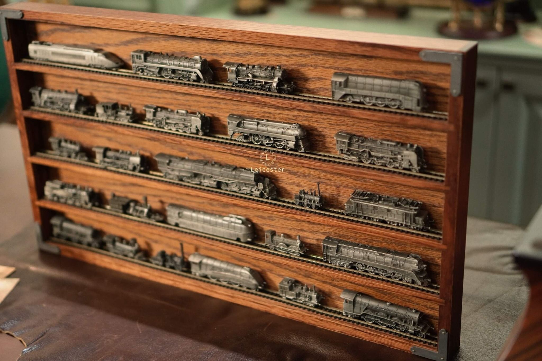 Franklin Mint World's Greatest Locomotives Pewter Train Collection ...