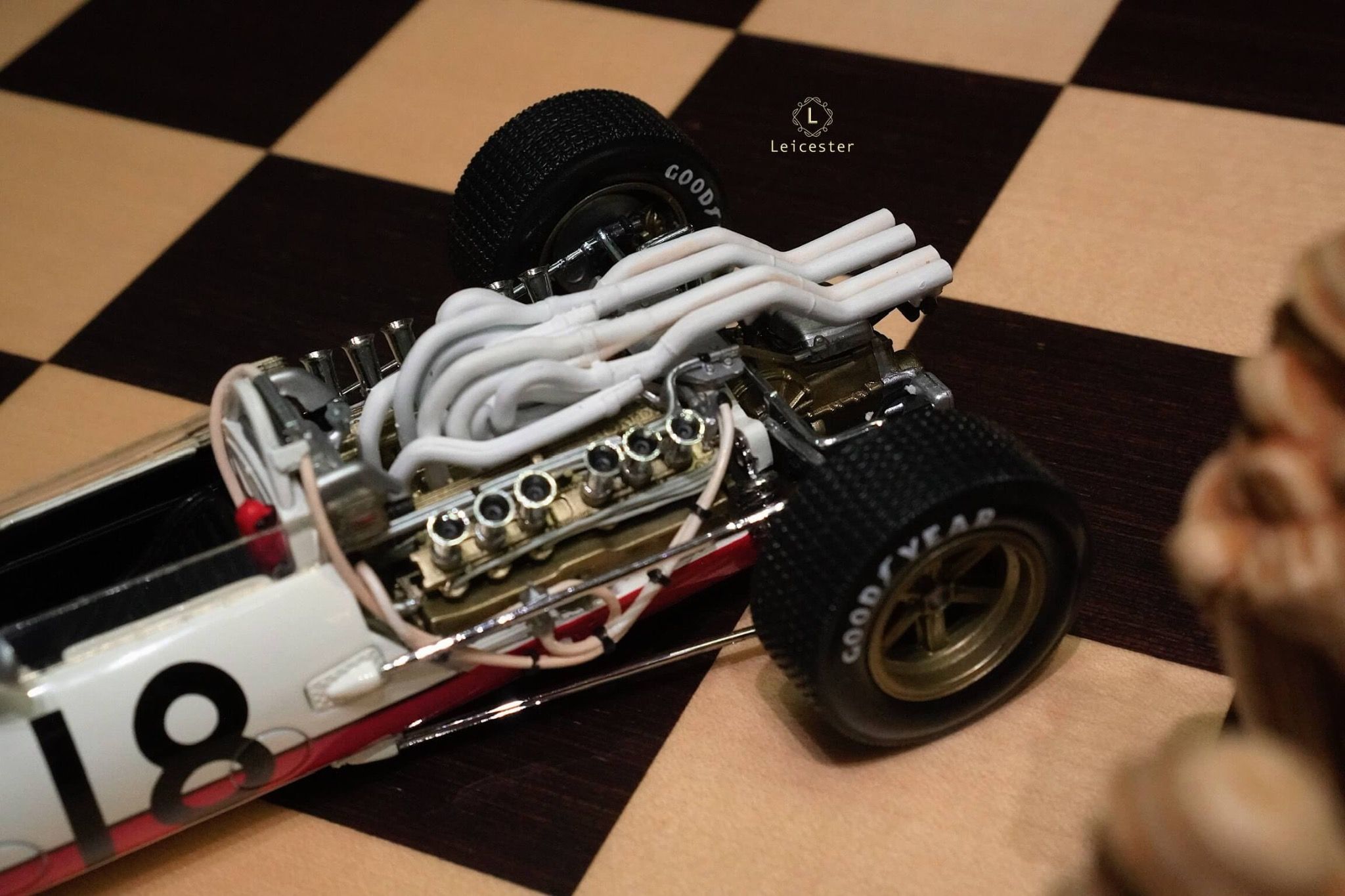XE MÔ HÌNH TỈ LỆ 1:20 HONDA RA273 F1 1966 ITALIAN GRAND PRIX – Leicester