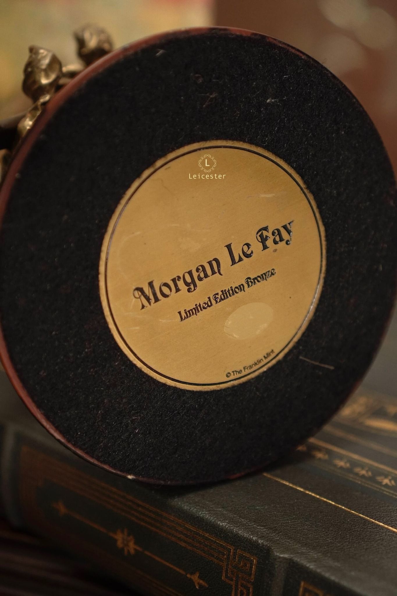 Morgan le Fay & The Lady Of The Lake bronze statue by Franklin Mint ...