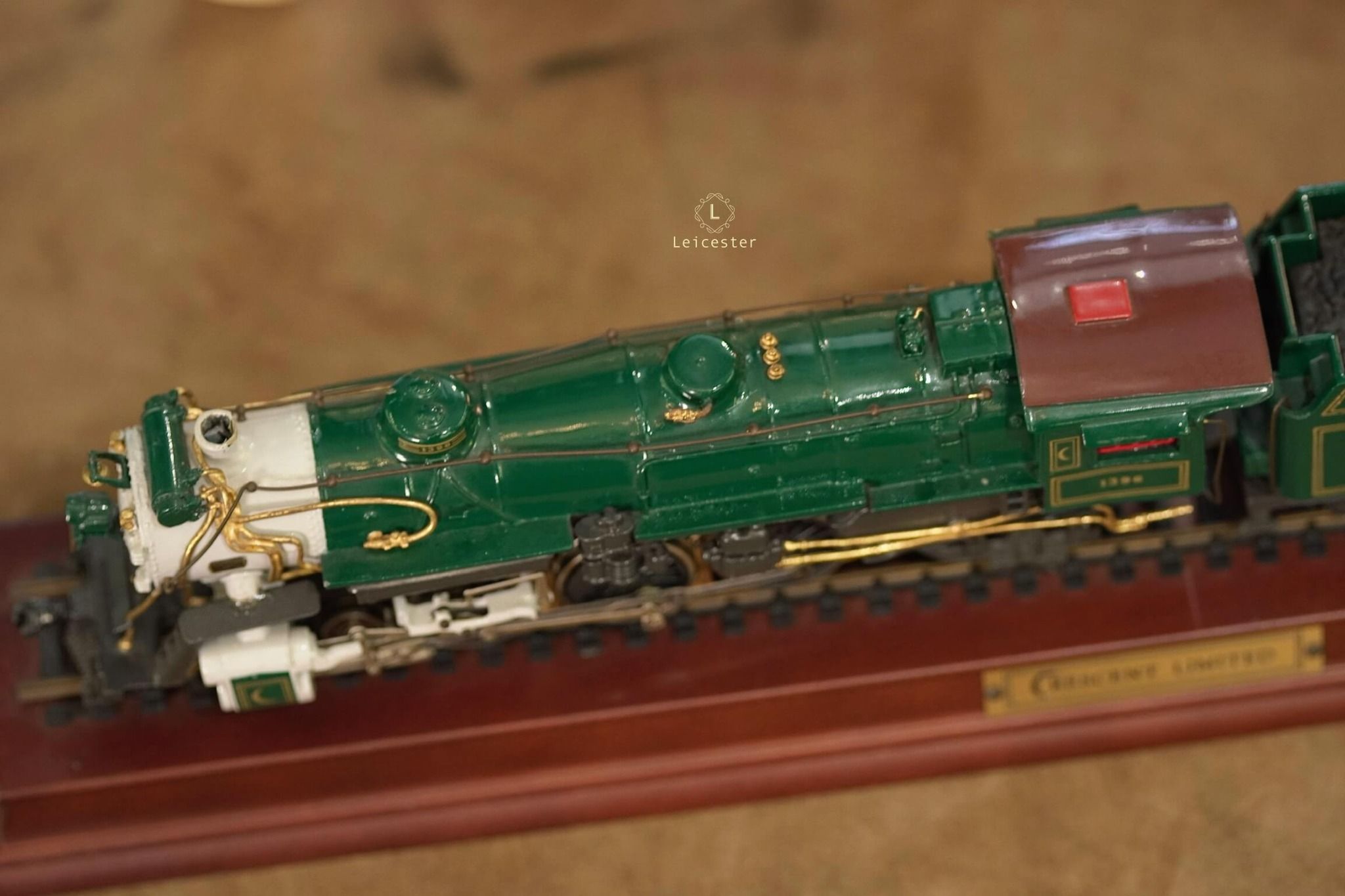 Franklin Mint precision models 1989 CRESCENT LIMITED steam locomotive ...