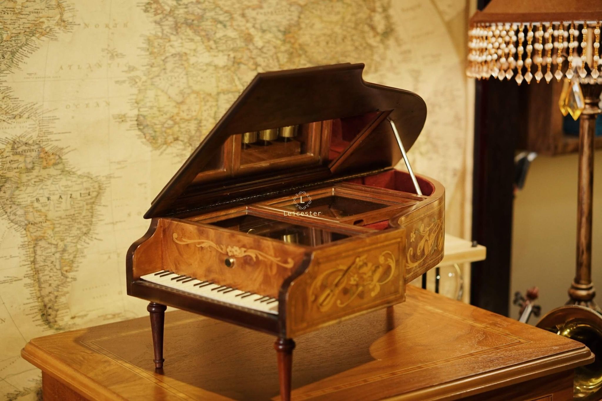 The Concert Music Box Of Mozart Masterpieces Reuge 50note Limited edi ...