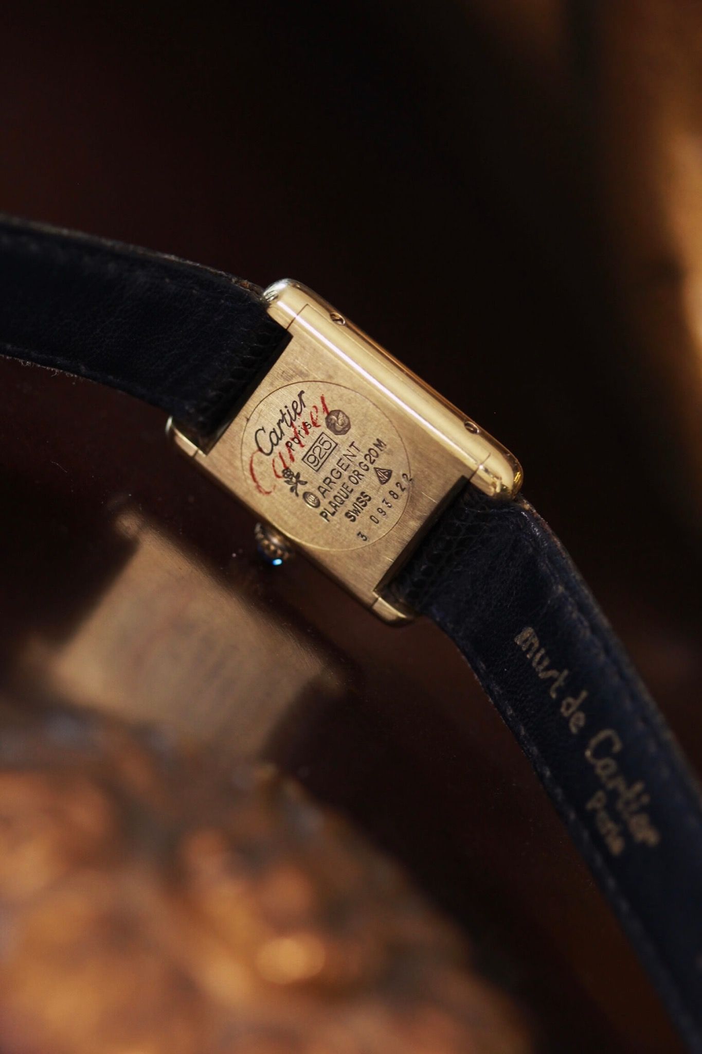 MUST DE CARTIER TANK REF 3 – Leicester
