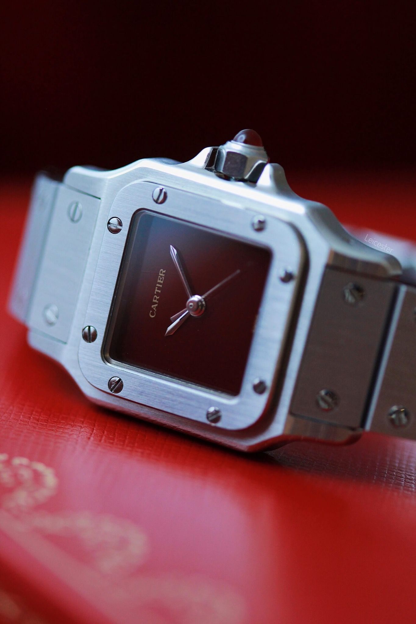 CARTIER SANTOS GALBEE REF 0901 – Leicester