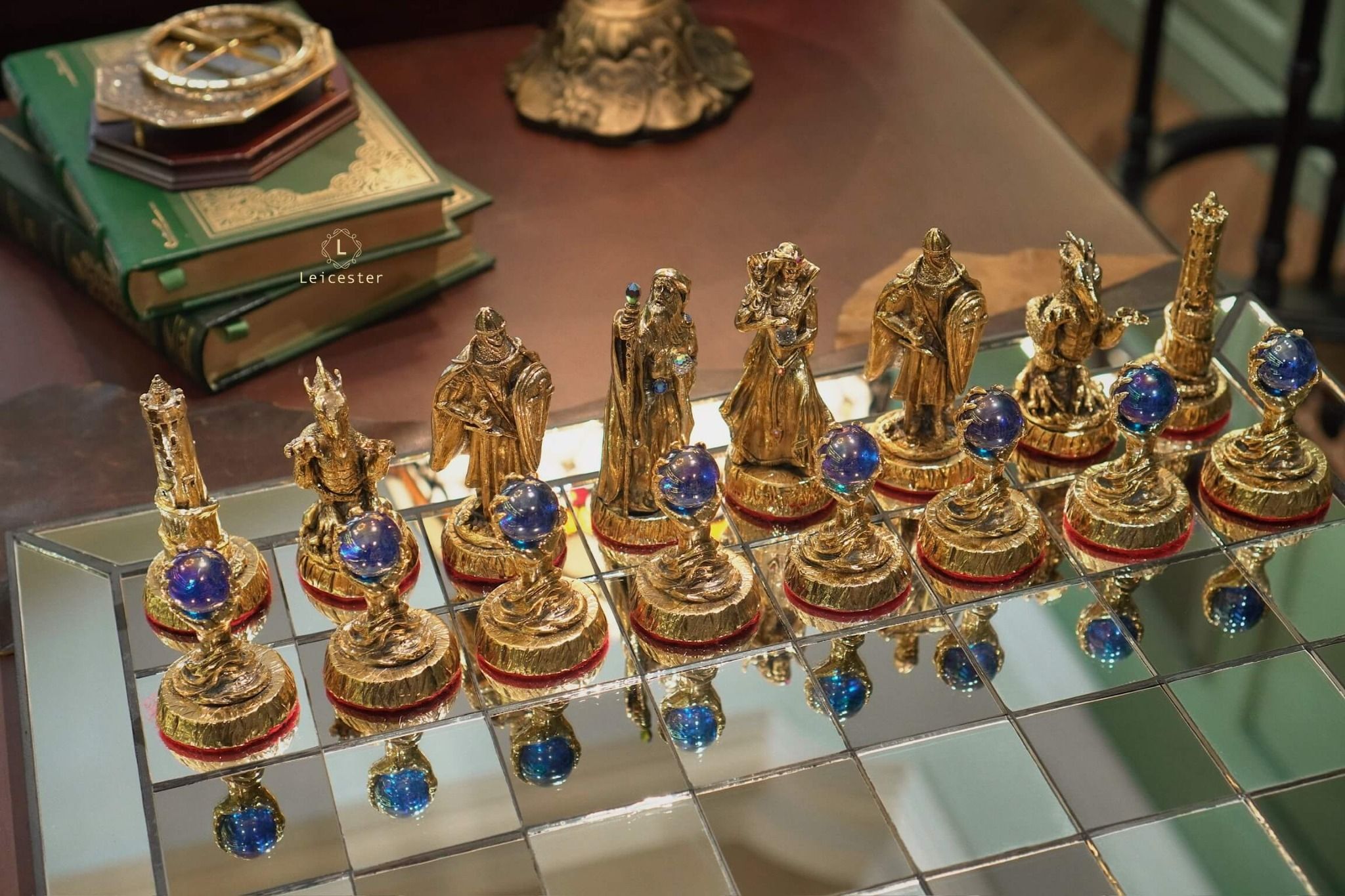 Michael Anthony Ricker - Mythology chess set – Leicester