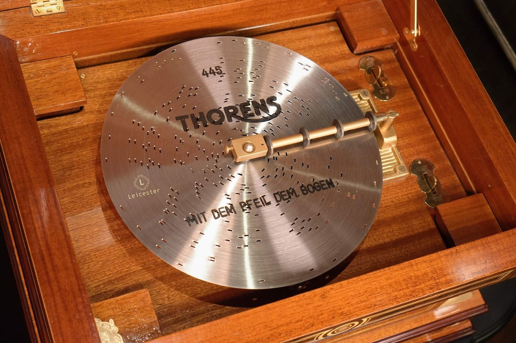 Reuge Music Box Disc – Leicester