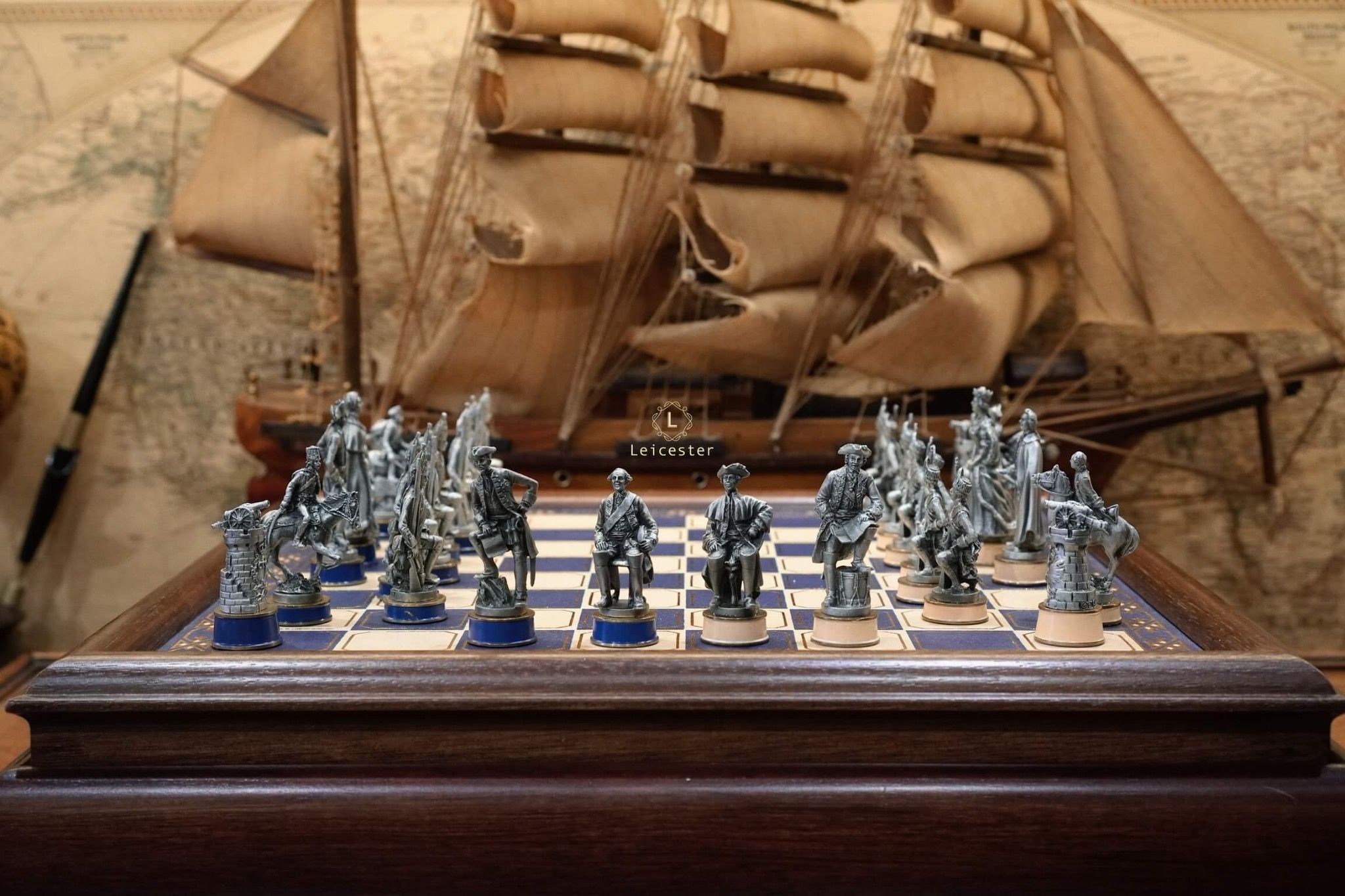 Bộ Cờ Vua The Seven Years War Limited Edition – Leicester Bộ Cờ Vua The Seven Years War Limited Edition – Leicester