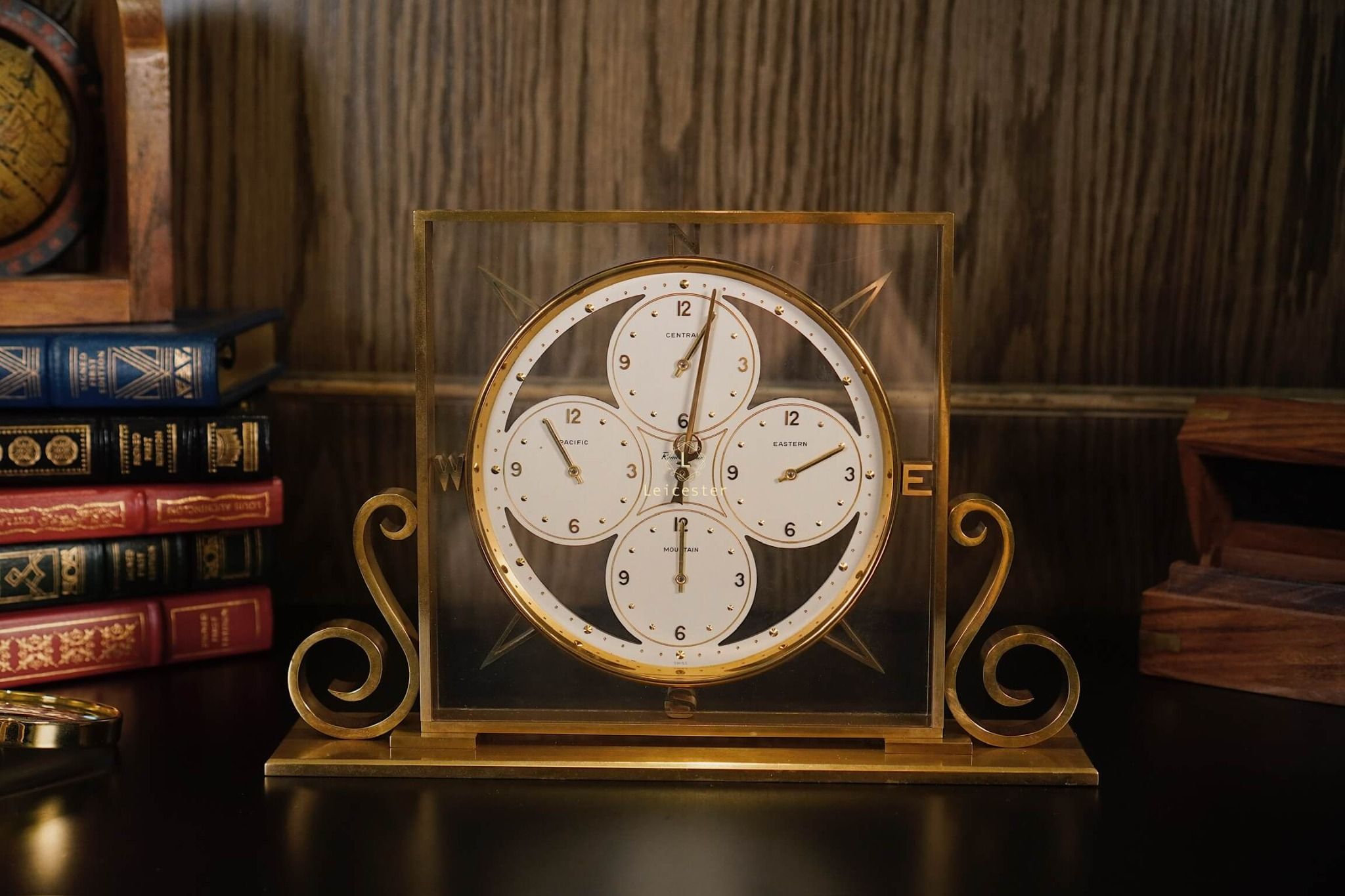 Remembrance Multi Dial Desk Clock – Leicester