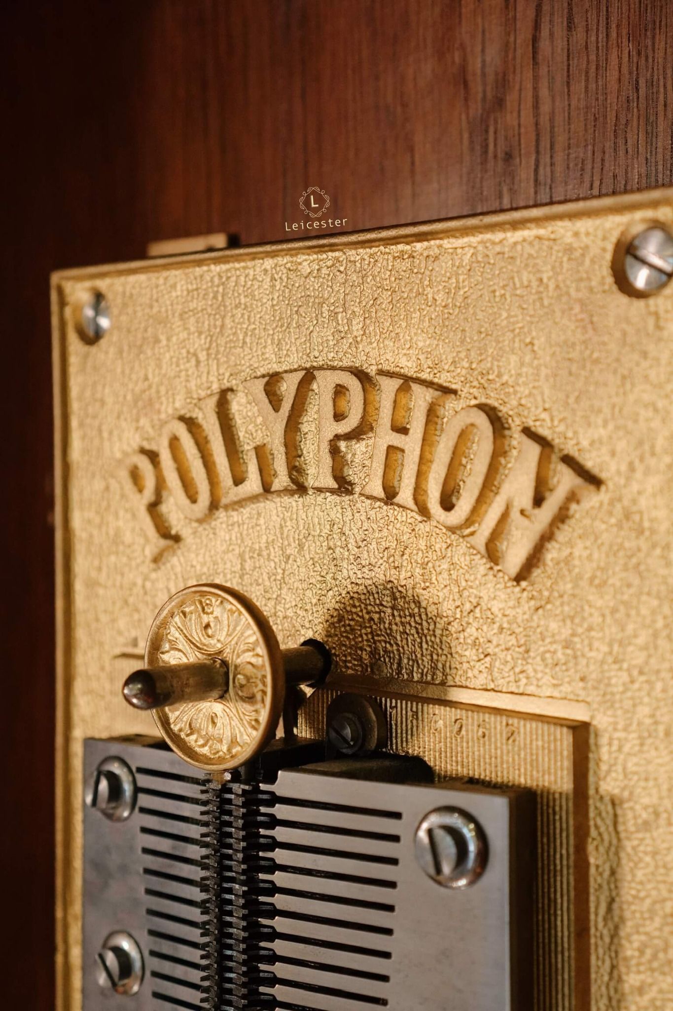 Hộp nhạc đĩa Polyphon Style 103 – Leicester