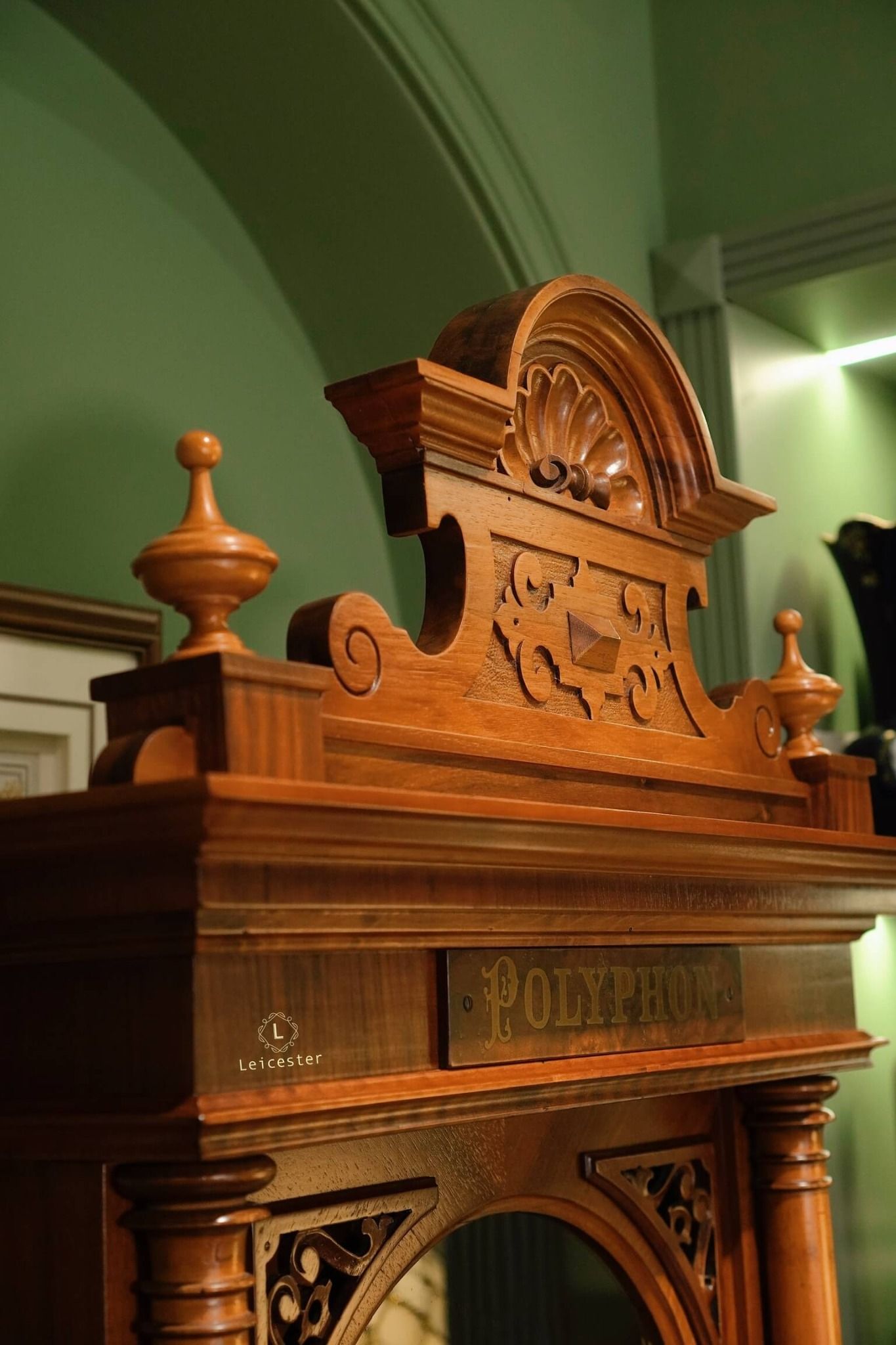 Hộp nhạc đĩa Polyphon Style 103 – Leicester