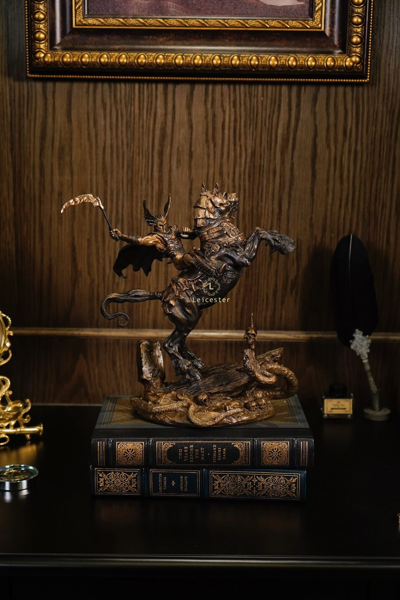 Nightmare’s Bane by Brom bronze sculpture – Leicester