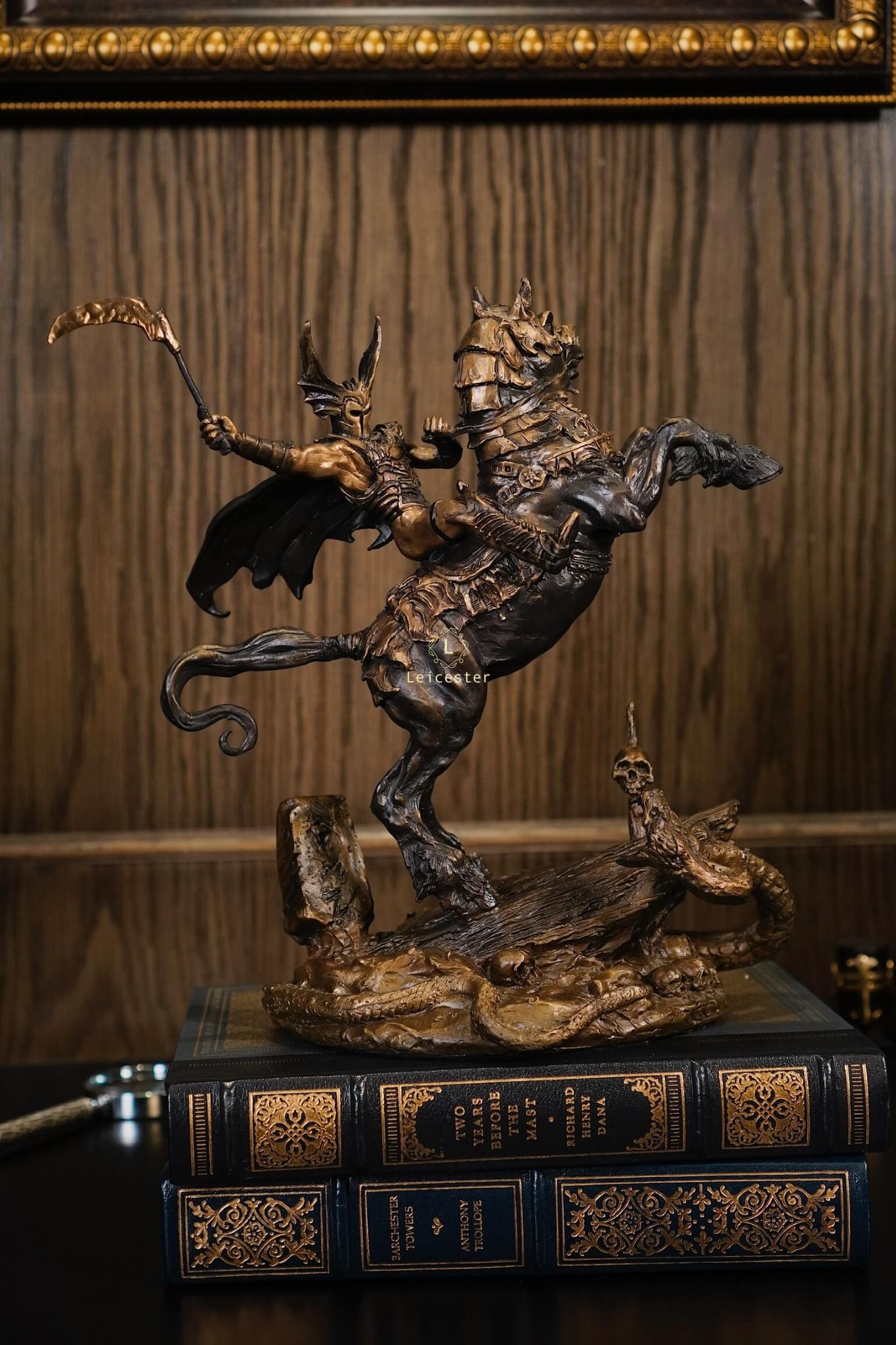 Nightmare’s Bane by Brom bronze sculpture – Leicester