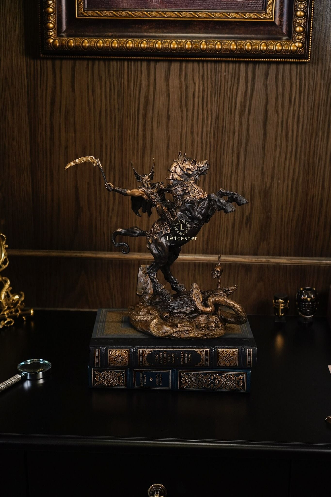 Nightmare’s Bane by Brom bronze sculpture – Leicester