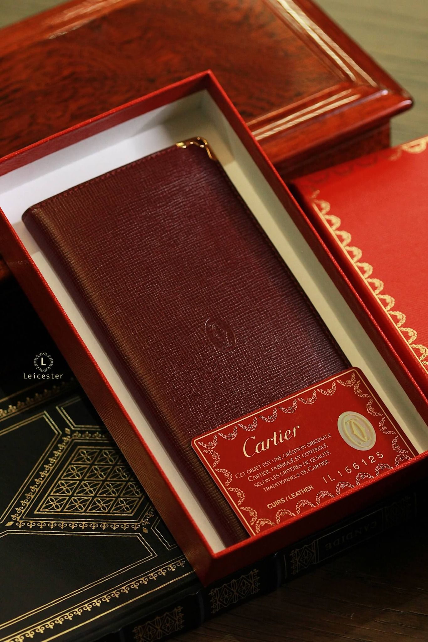Cartier Leather Bifold Long Wallet – Leicester