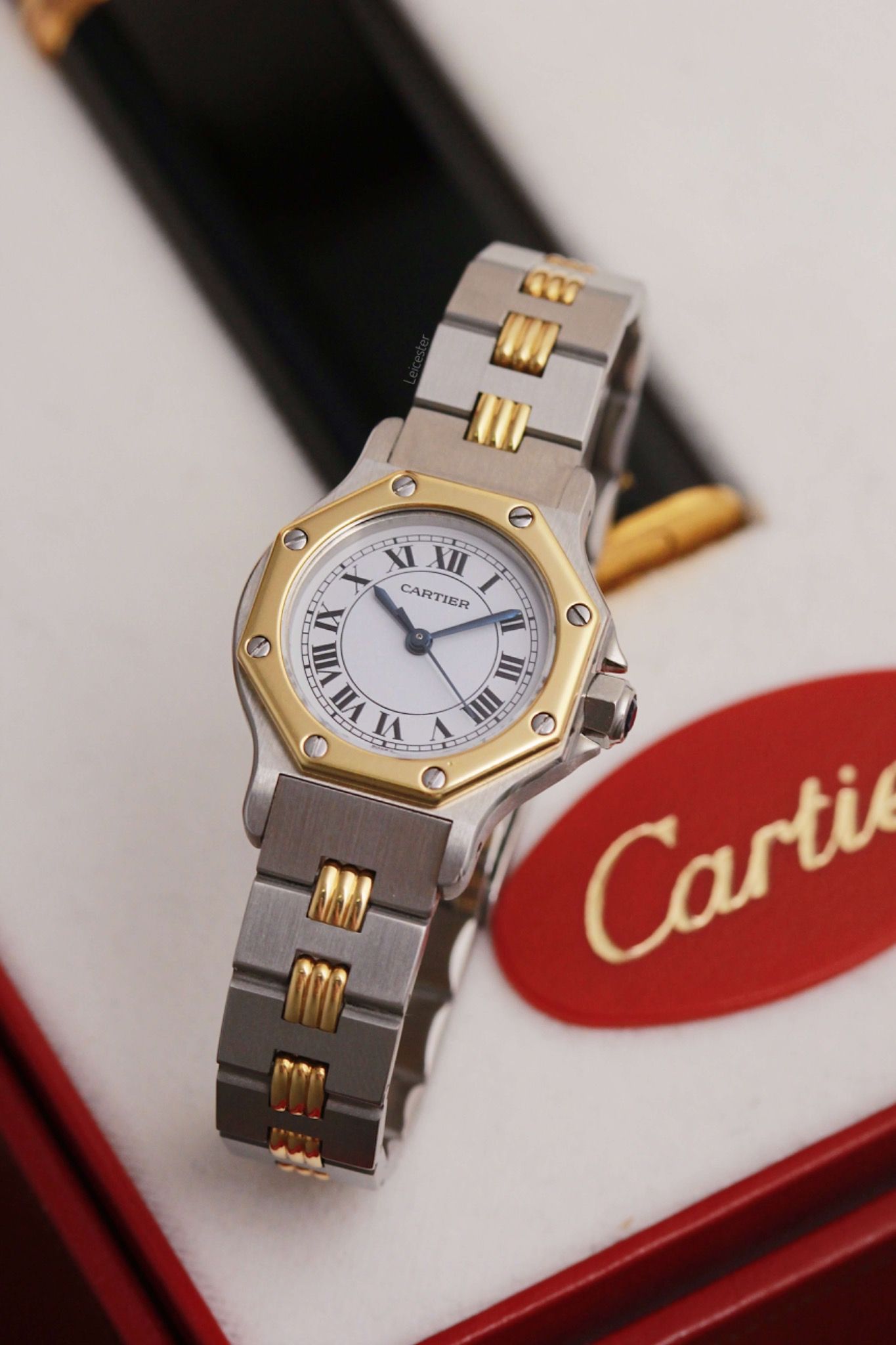CARTIER SANTOS OCTAGON GODRON RÈ 0907 – Leicester