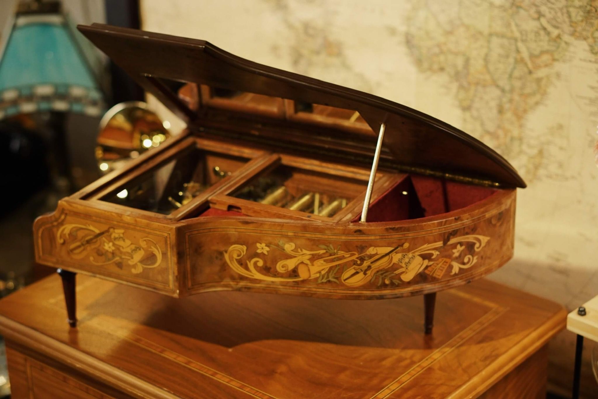 The Concert Music Box Of Mozart Masterpieces Reuge 50note Limited edi ...