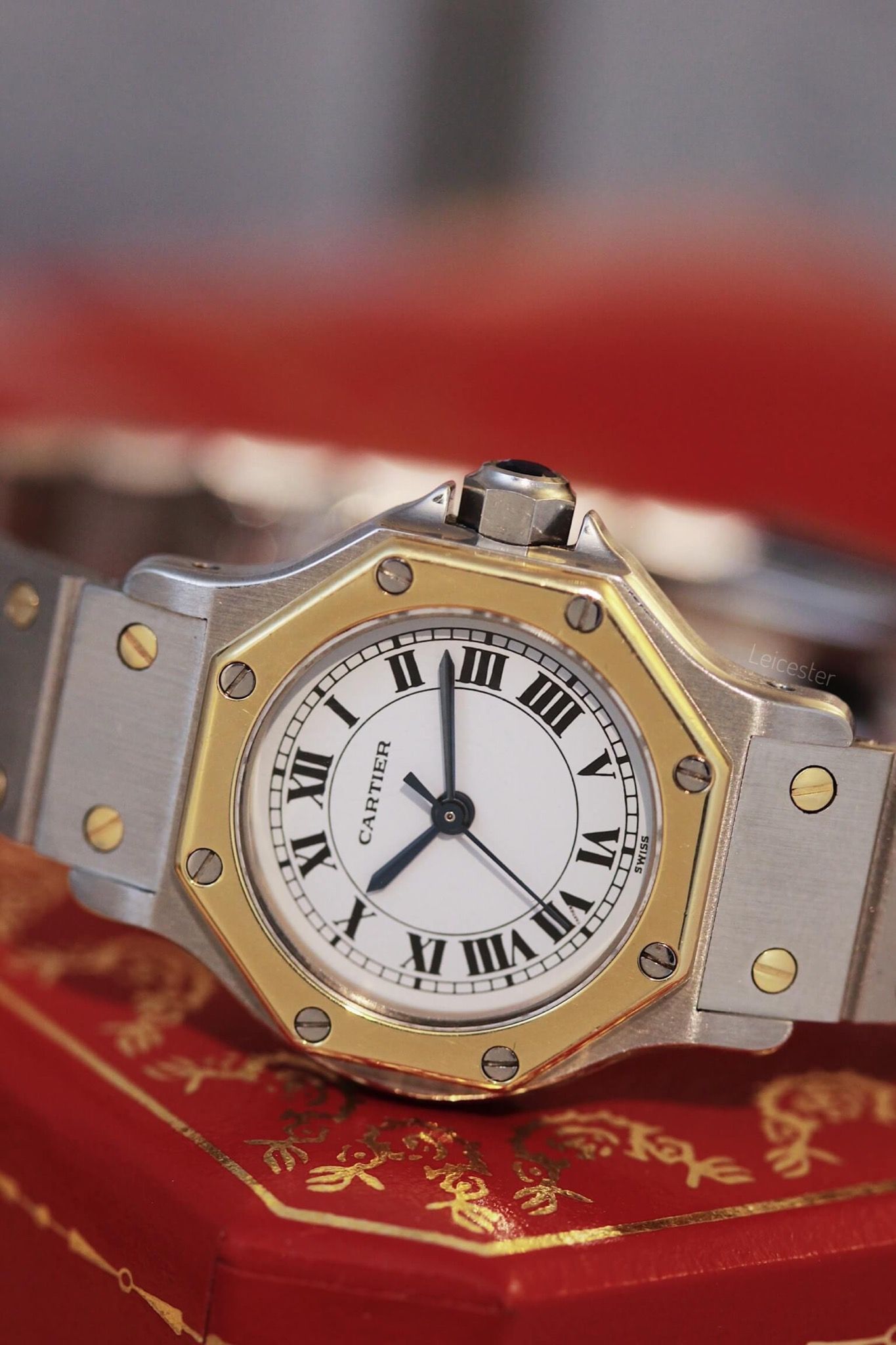 CARTIER SANTOS OCTAGON REF 0907 – Leicester
