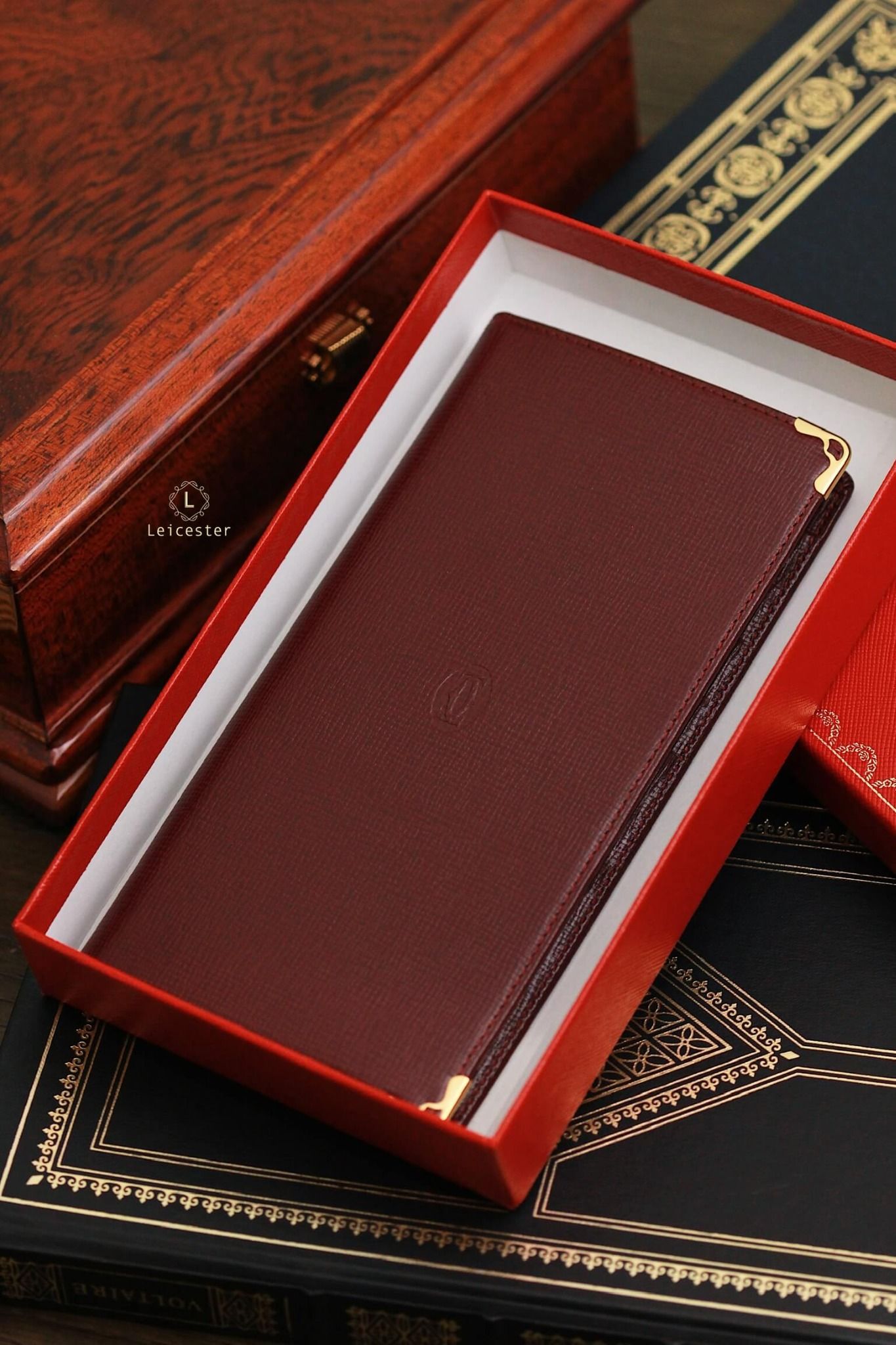 Cartier Leather Bifold Long Wallet – Leicester