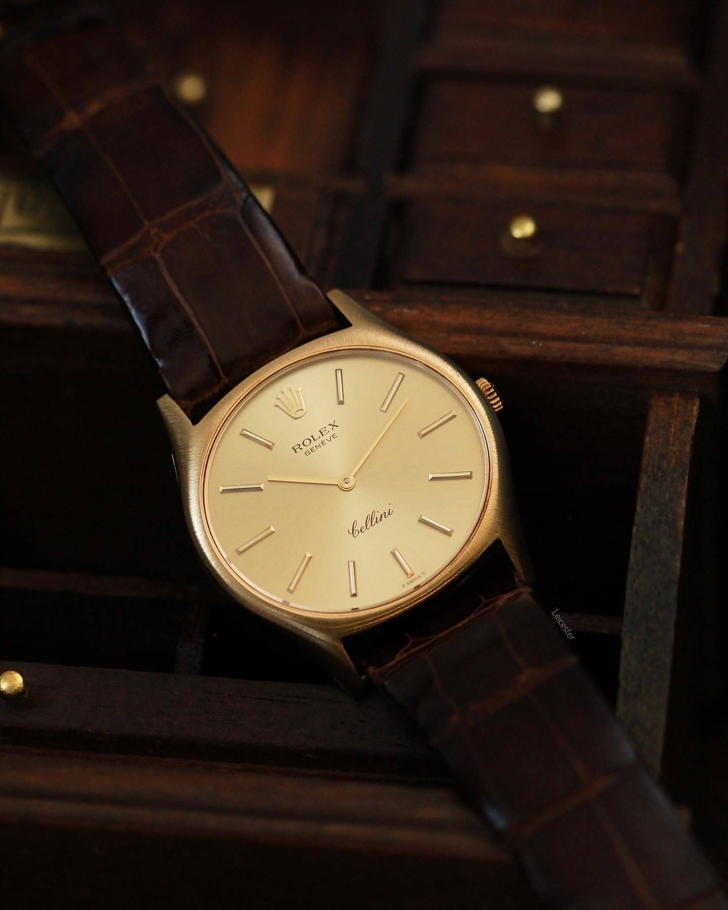 ROLEX CELLINI 3806 YELLOW GOLD – Leicester