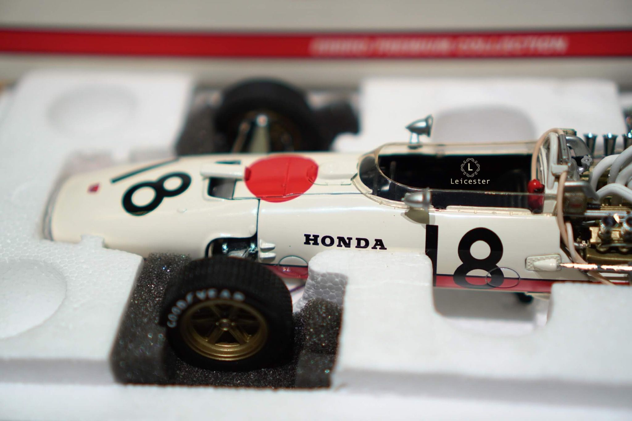 XE MÔ HÌNH TỈ LỆ 1:20 HONDA RA273 F1 1966 ITALIAN GRAND PRIX – Leicester