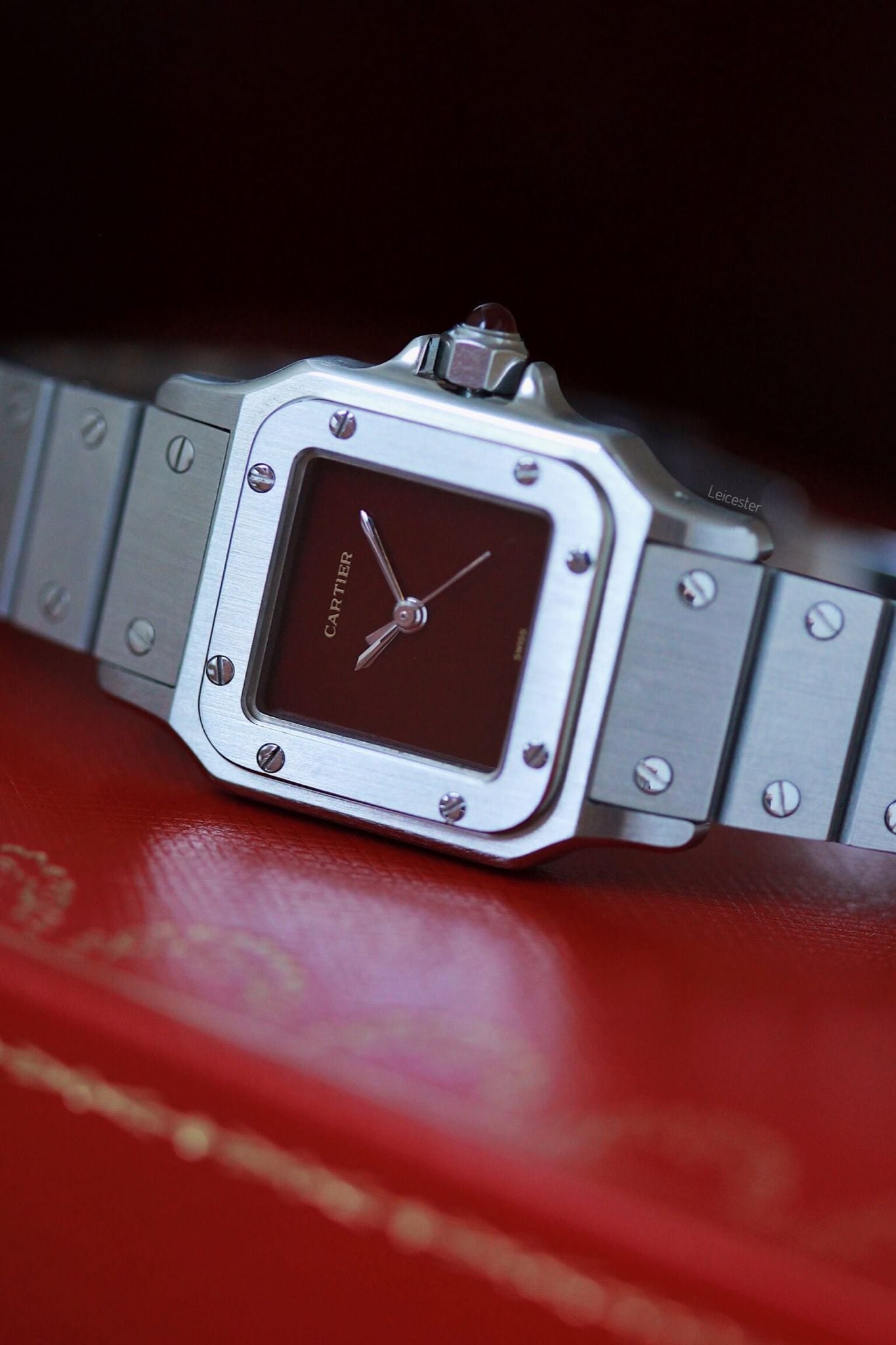 CARTIER SANTOS GALBEE REF 0901 – Leicester