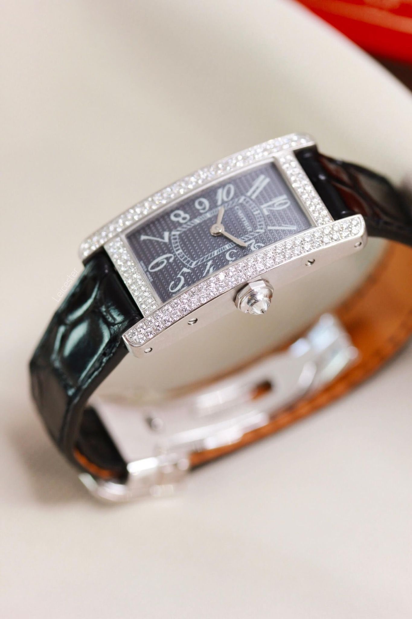 CARTIER TANK AMERICAINIE REF 2489 18K WHITE GOLD – Leicester