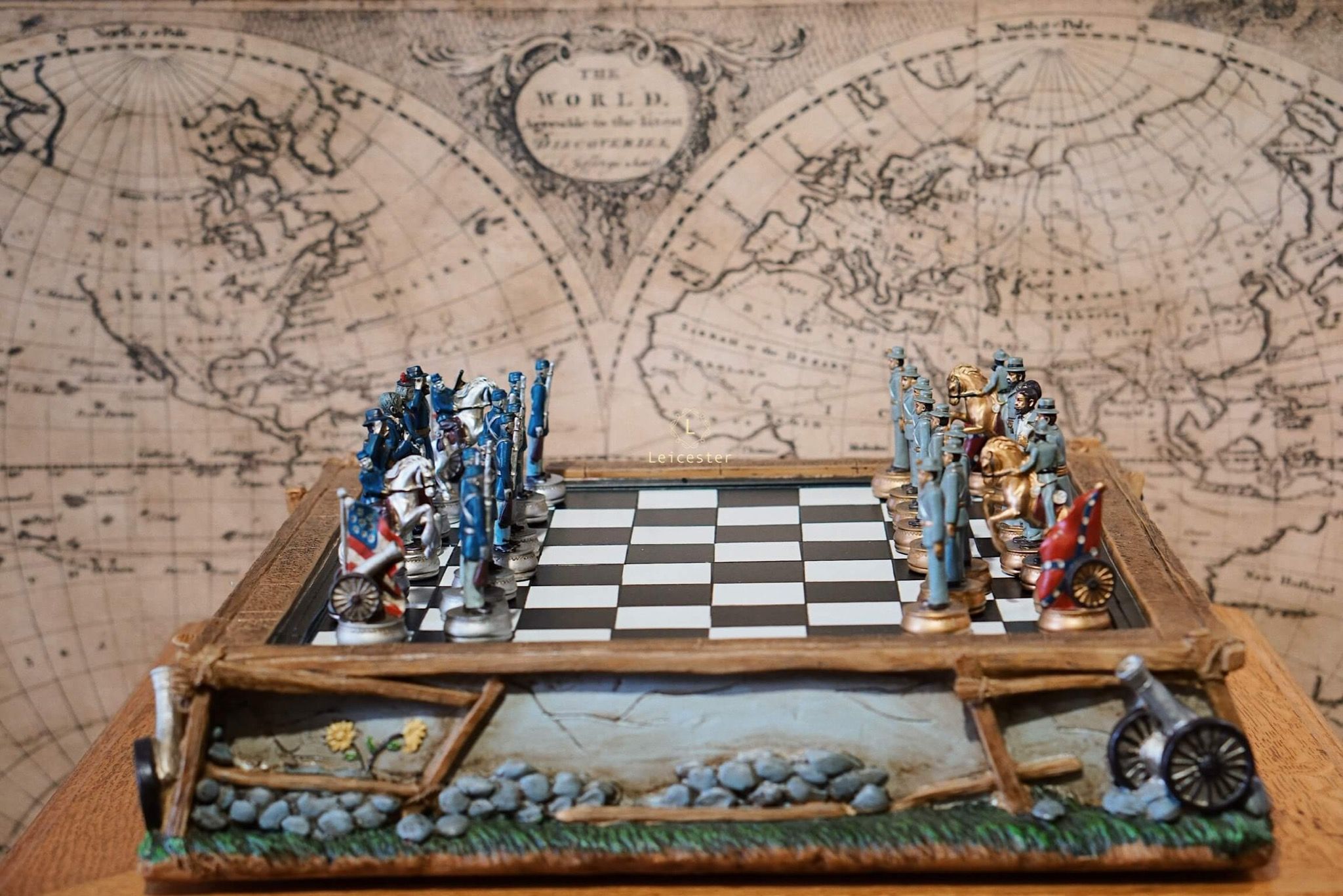 AMERICAN CIVIL WAR CHESS – Leicester