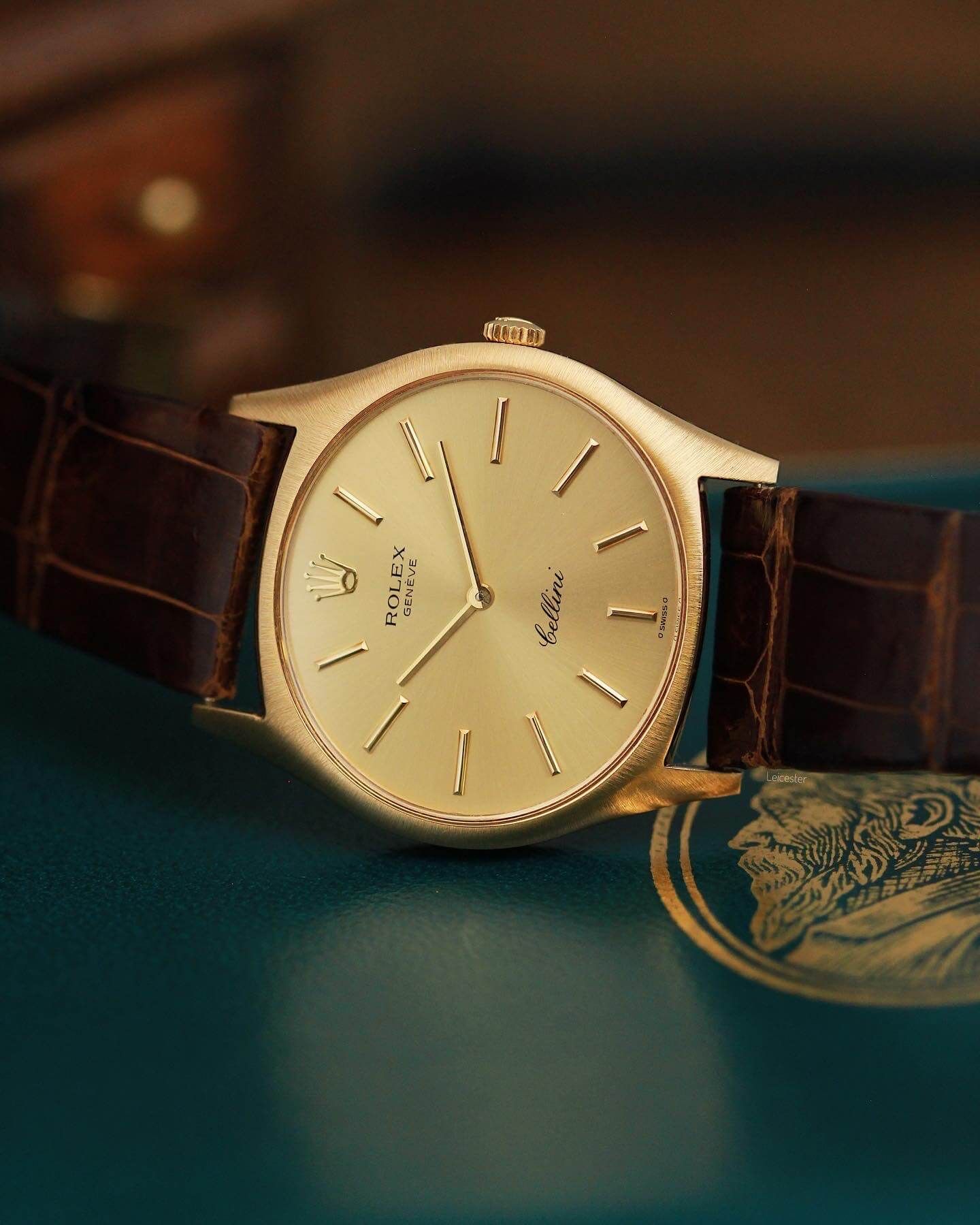 ROLEX CELLINI 3806 YELLOW GOLD – Leicester