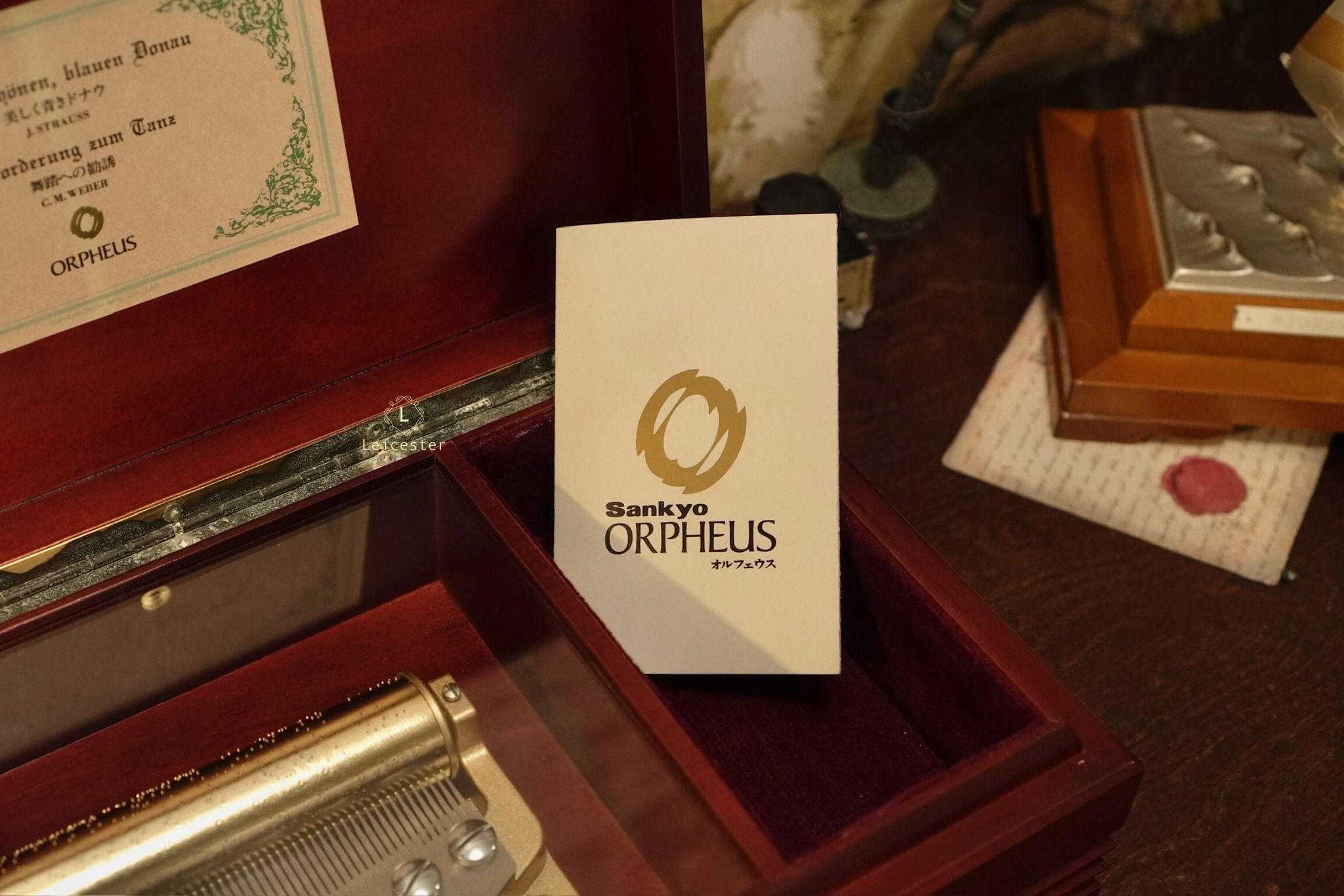 Orpheus Luxury Music Box 50 notes – Leicester