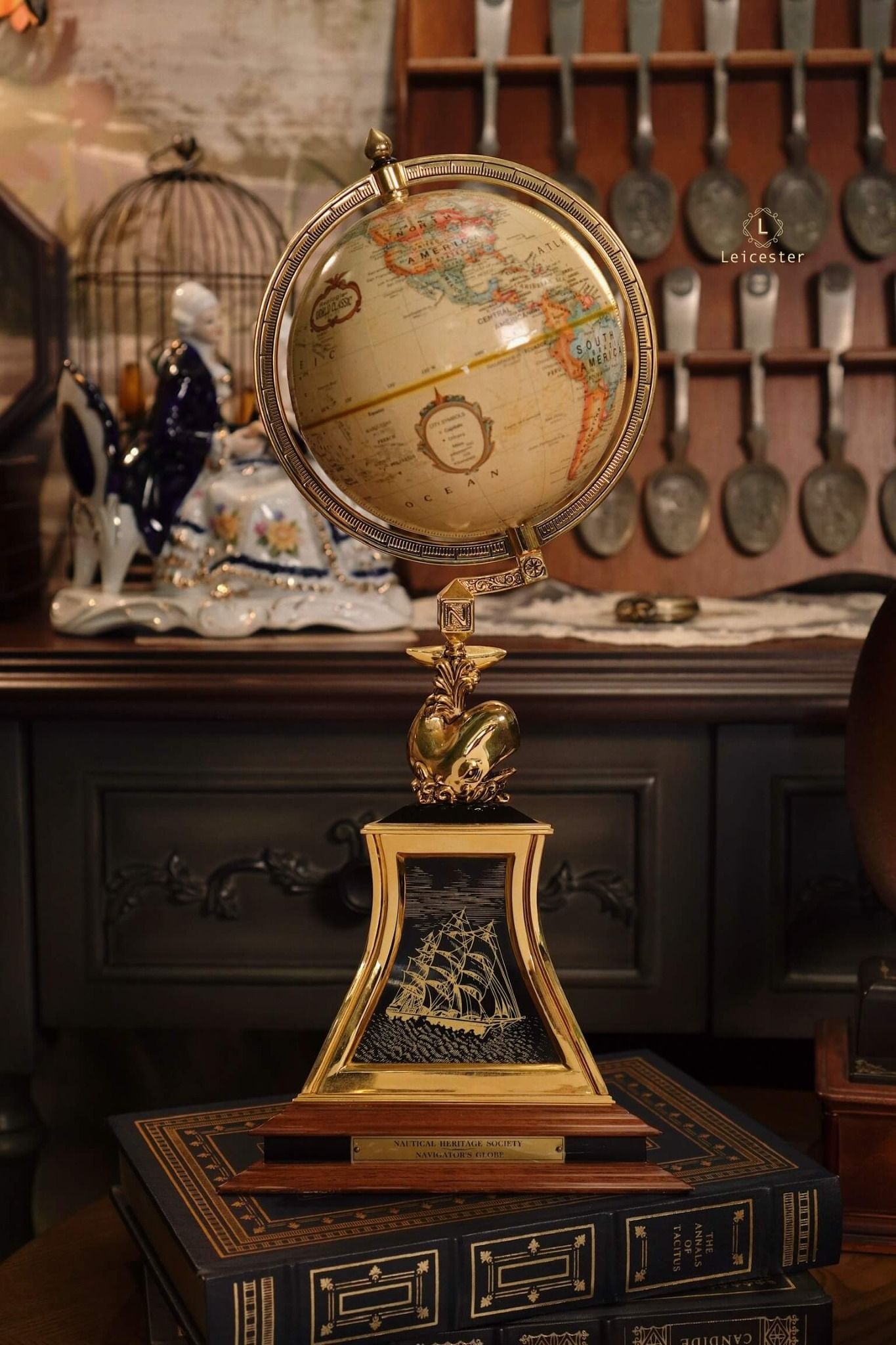 The Nautical Heritage Society Navigator’s Globe – Leicester