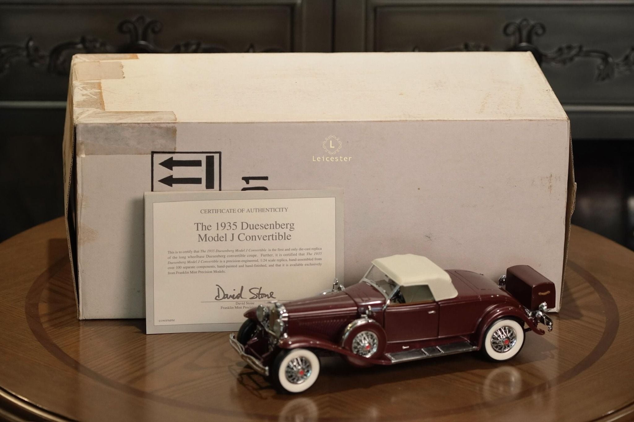 The 1935 Duesenberg Model J Convertible – Leicester