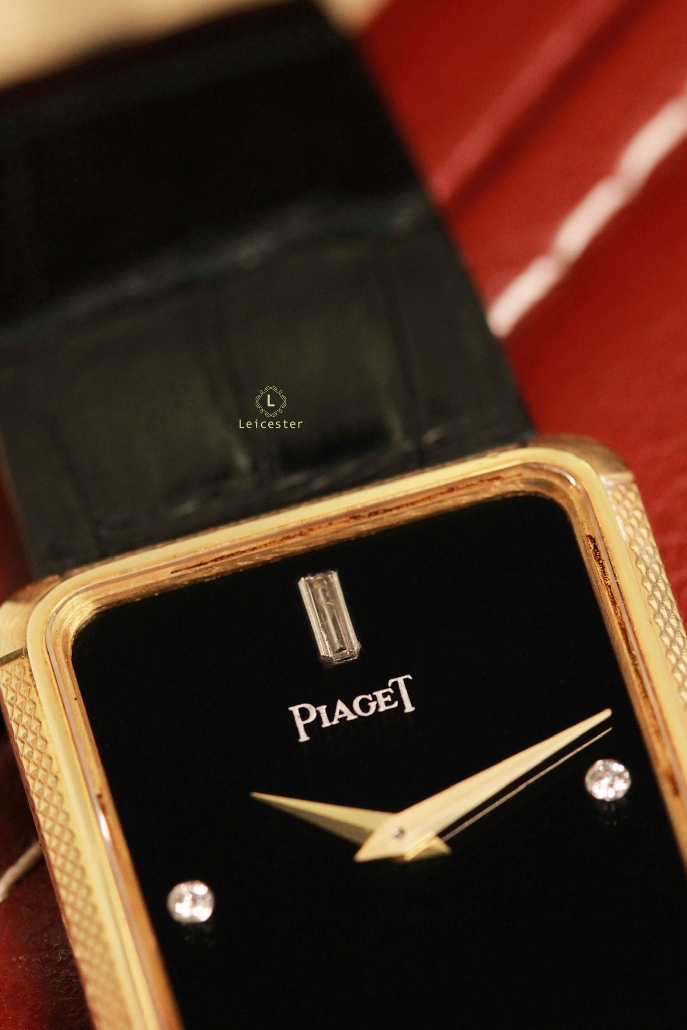 Piaget Tank Onyx Dial – Leicester