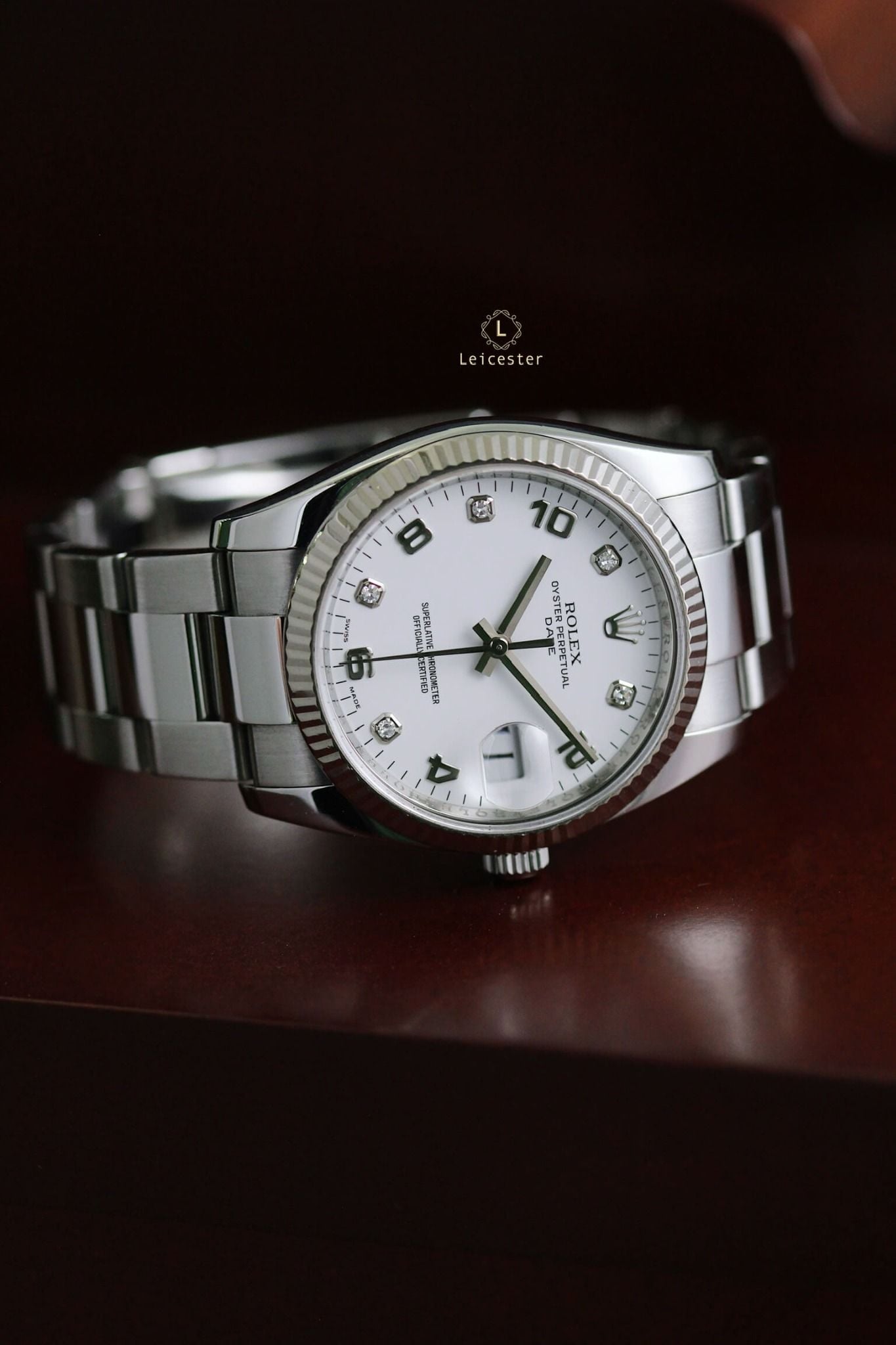 Rolex Oyster Perpetual Date Ref 115234 – Leicester