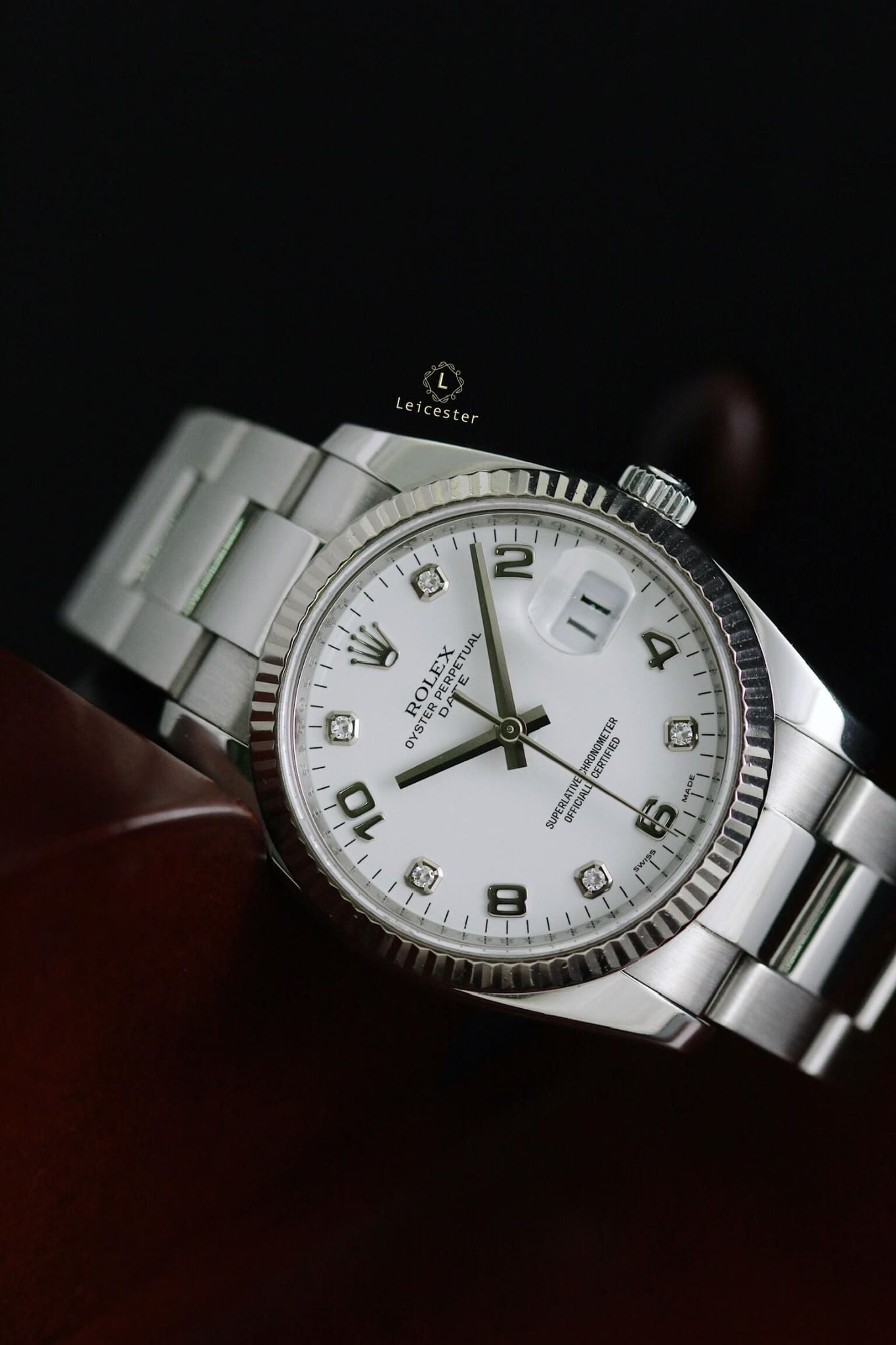 Rolex Oyster Perpetual Date Ref 115234 – Leicester