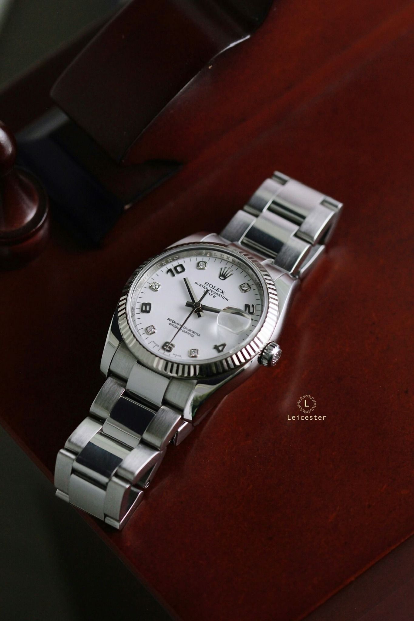 Rolex Oyster Perpetual Date Ref 115234 – Leicester