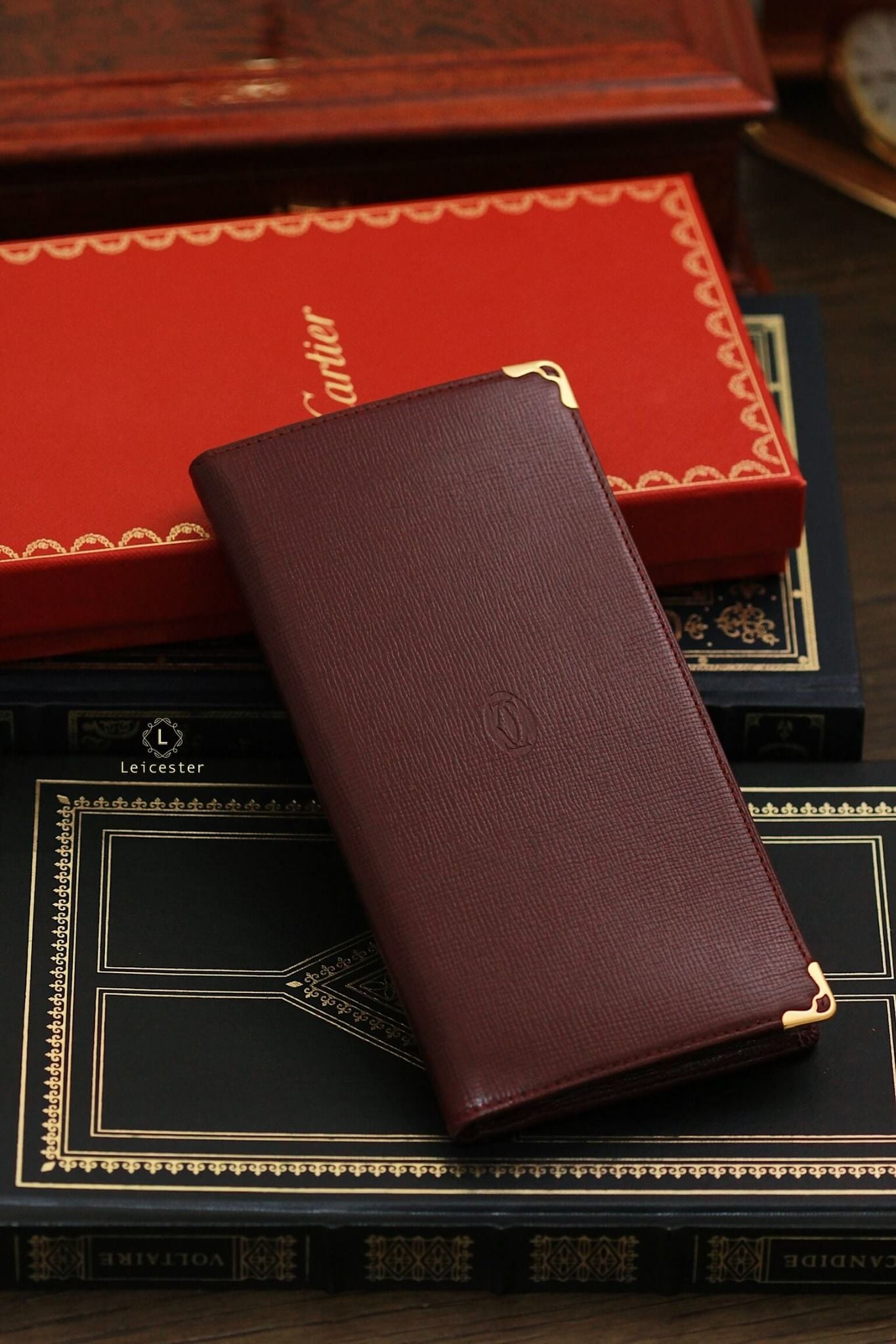 Cartier Leather Bifold Long Wallet – Leicester