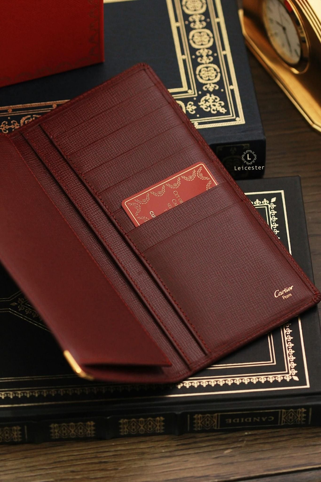 Cartier Leather Bifold Long Wallet – Leicester