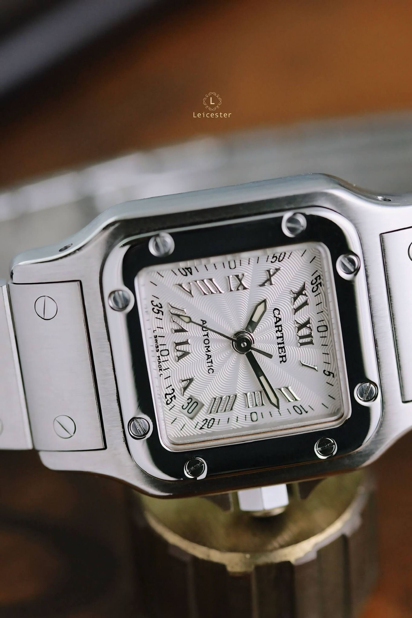 Cartier Santos Galbee Ref 2423 – Leicester