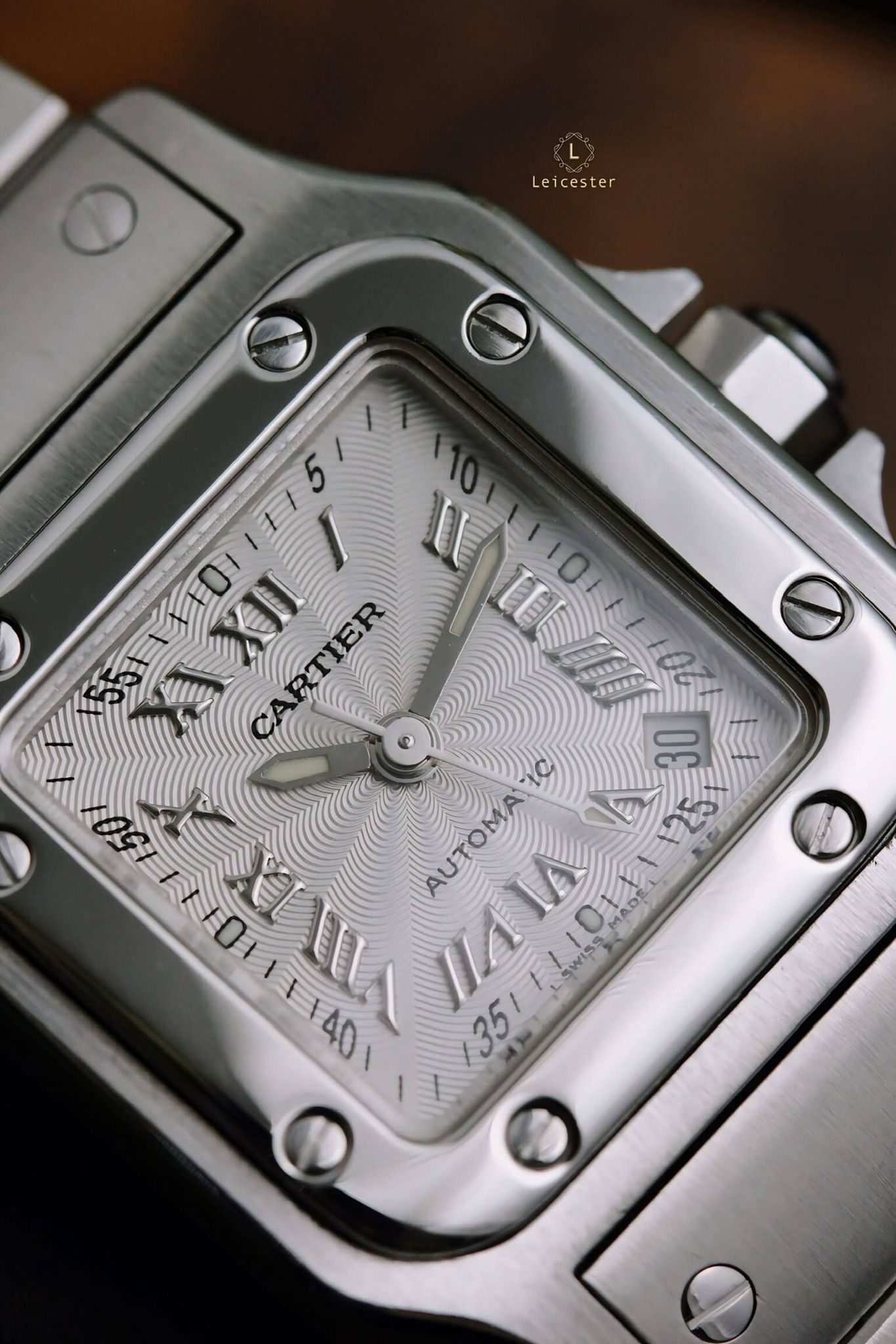 Cartier Santos Galbee Ref 2423 – Leicester