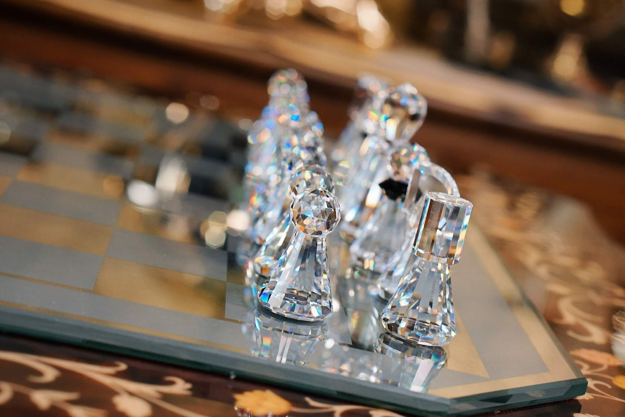 SWAROVSKI chess set – Leicester