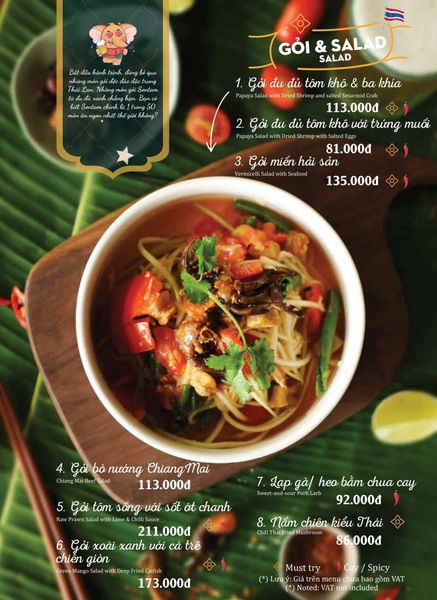 Menu – ChillThai