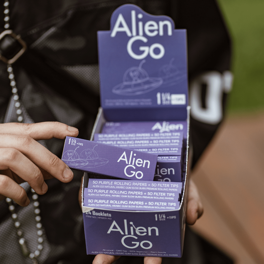 GIẤY CUỐN ALIEN GO NGẮN KÈM TIPS HP4203– 420 LAB HEADSHOP