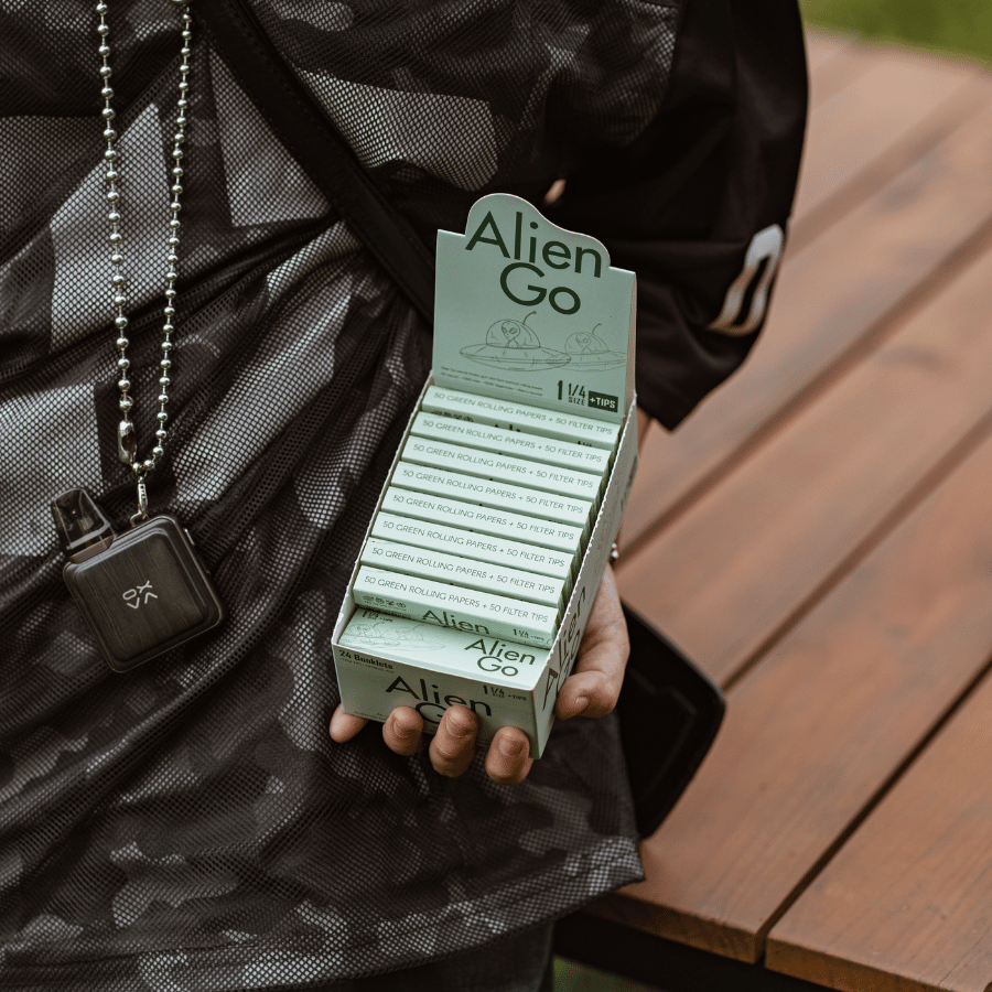 GIẤY CUỐN ALIEN GO NGẮN HP420– 420 LAB HEADSHOP